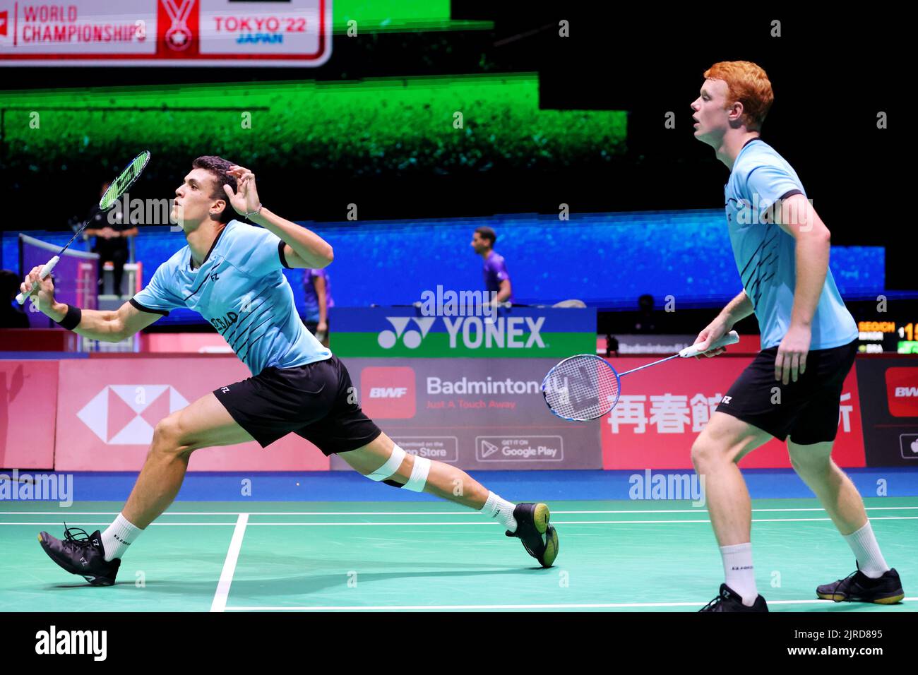 Tokyo, Japan. 23rd Aug, 2022. Fabien Delrue & William Villeger (FRA ...