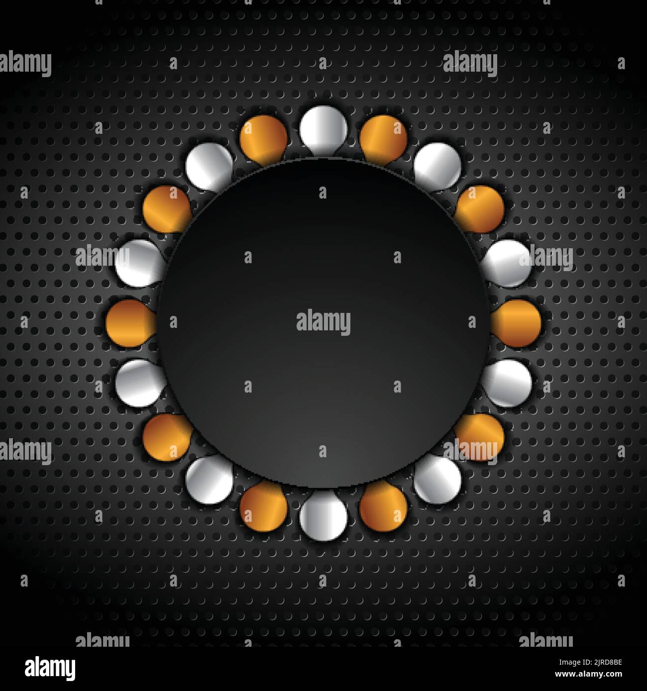 Golden shapes backdrop Stock Vector Images - Alamy