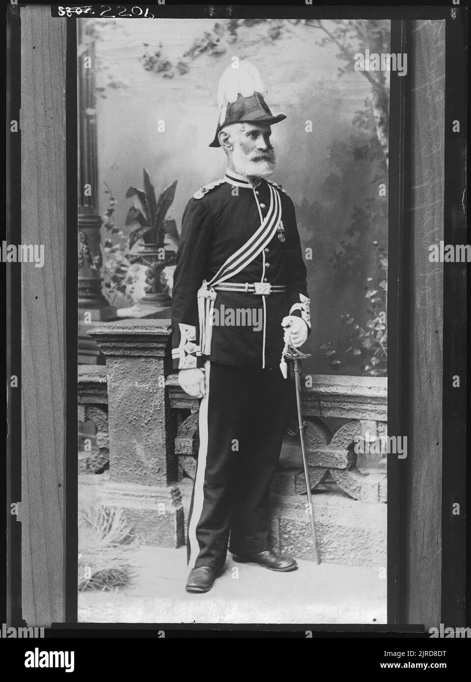 Portrait of Colonel Charles Stapp, circa 1880, maker unknown Stock ...