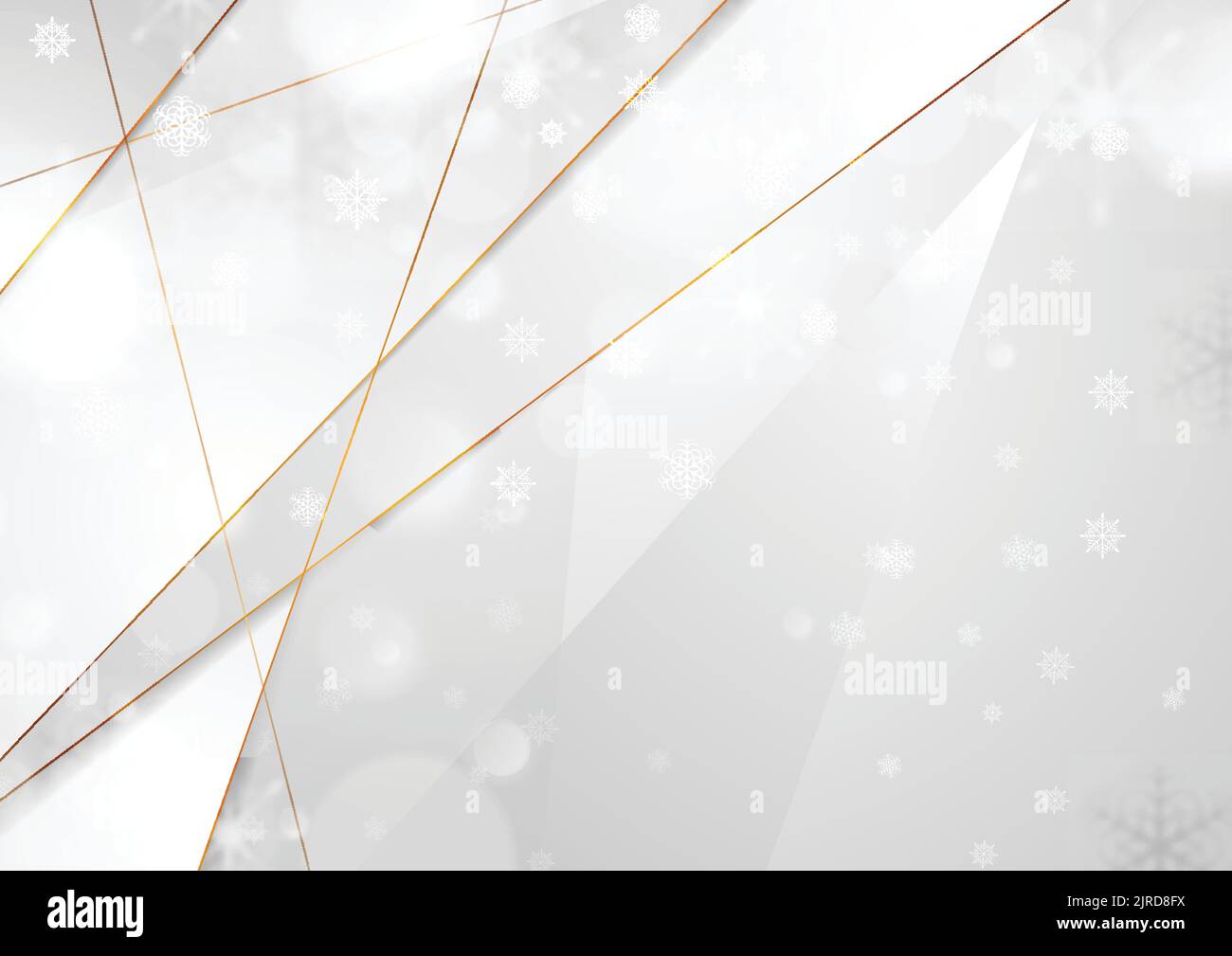 Abstract grey concept winter Christmas background. Vector design Stock ...