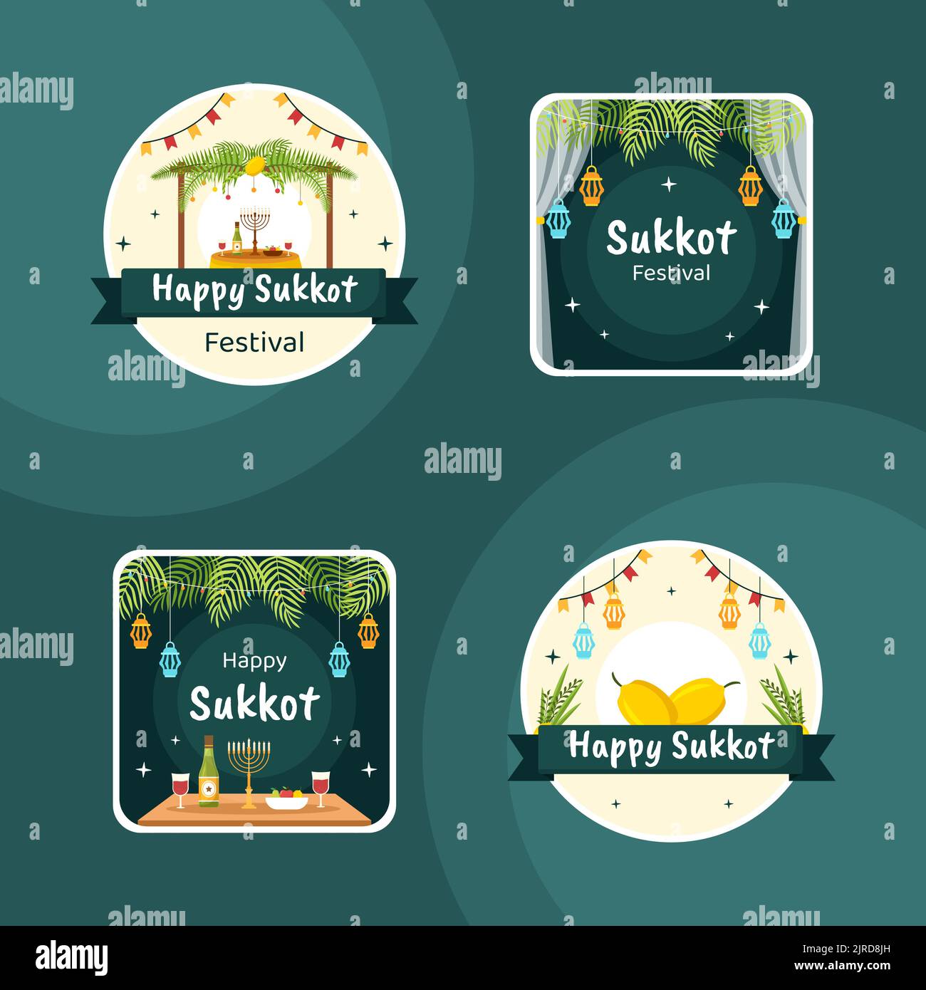 Sukkah cartoon hi-res stock photography and images - Alamy