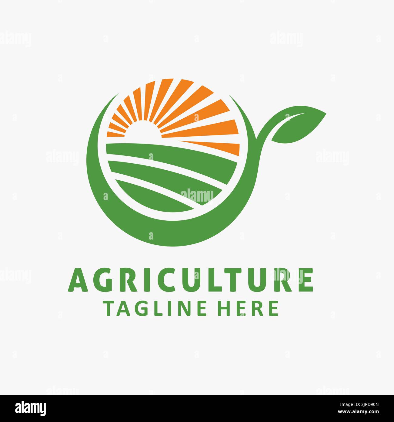 Agriculture and farm logo design Stock Vector Image & Art - Alamy