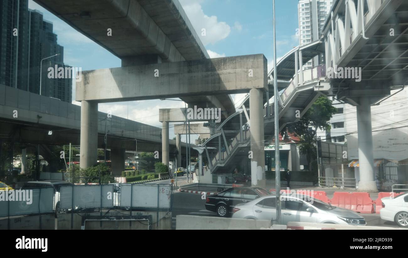 Intersection BTS Skytrain Station Ratchapruek Thonburi The Bangkok BRT ...