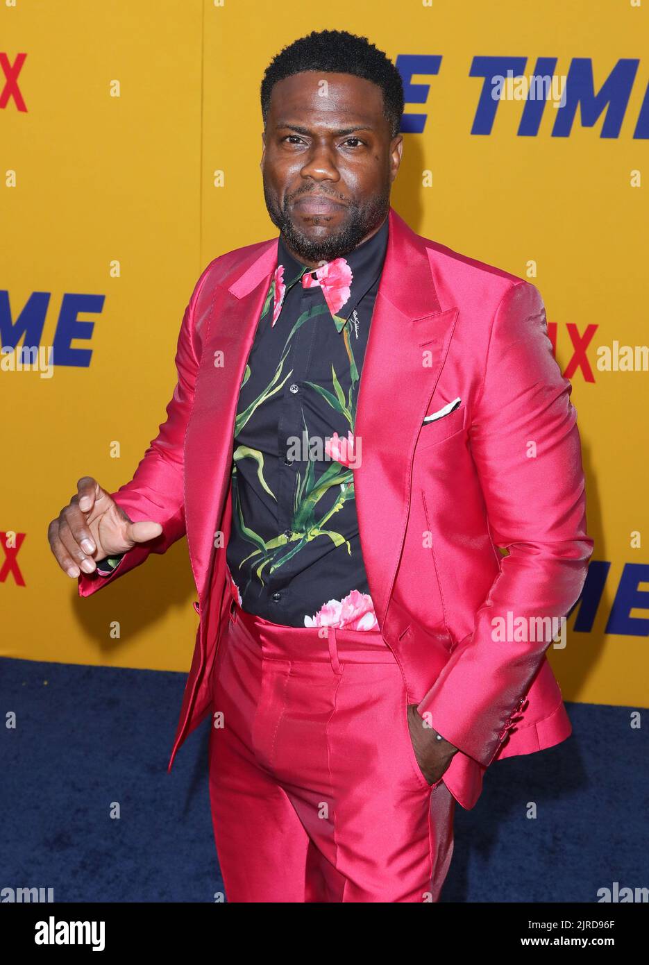 Kevin Hart arrives at The premiere of the Netflix film, ME TIME held at ...