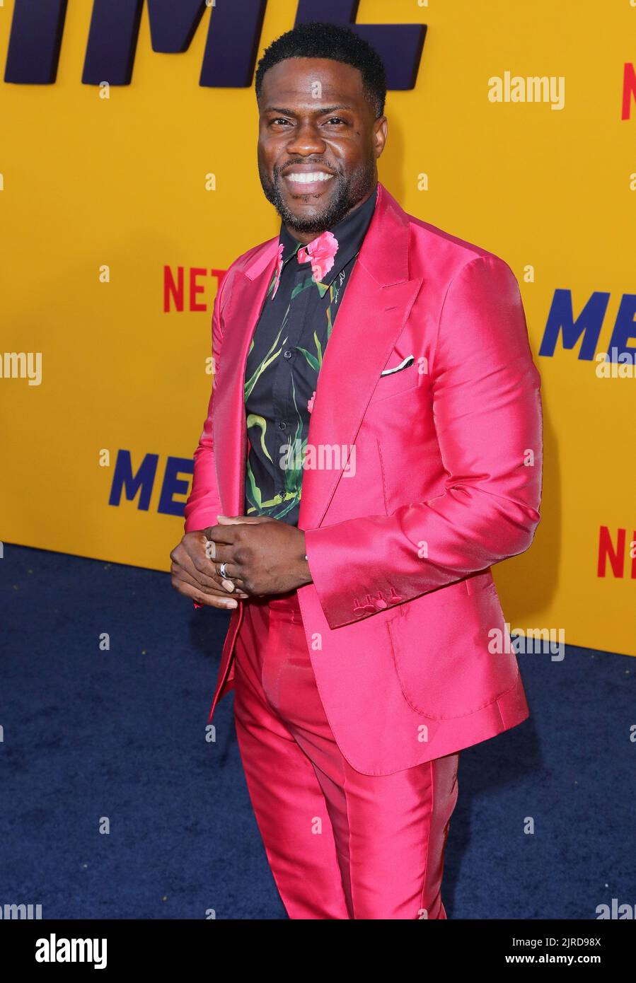Kevin Hart arrives at The premiere of the Netflix film, ME TIME held at ...
