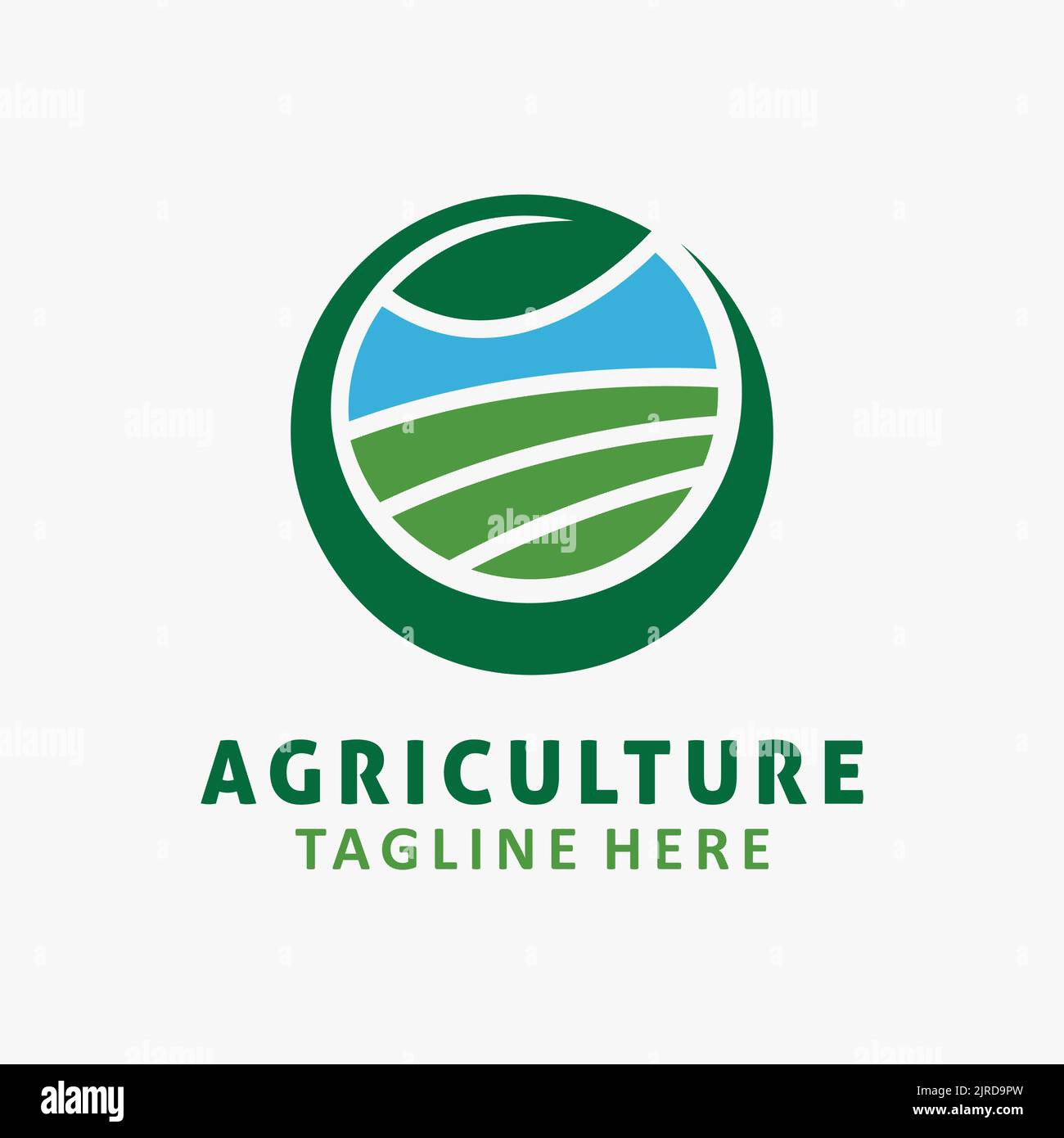 Agriculture and farm logo design Stock Vector Image & Art - Alamy