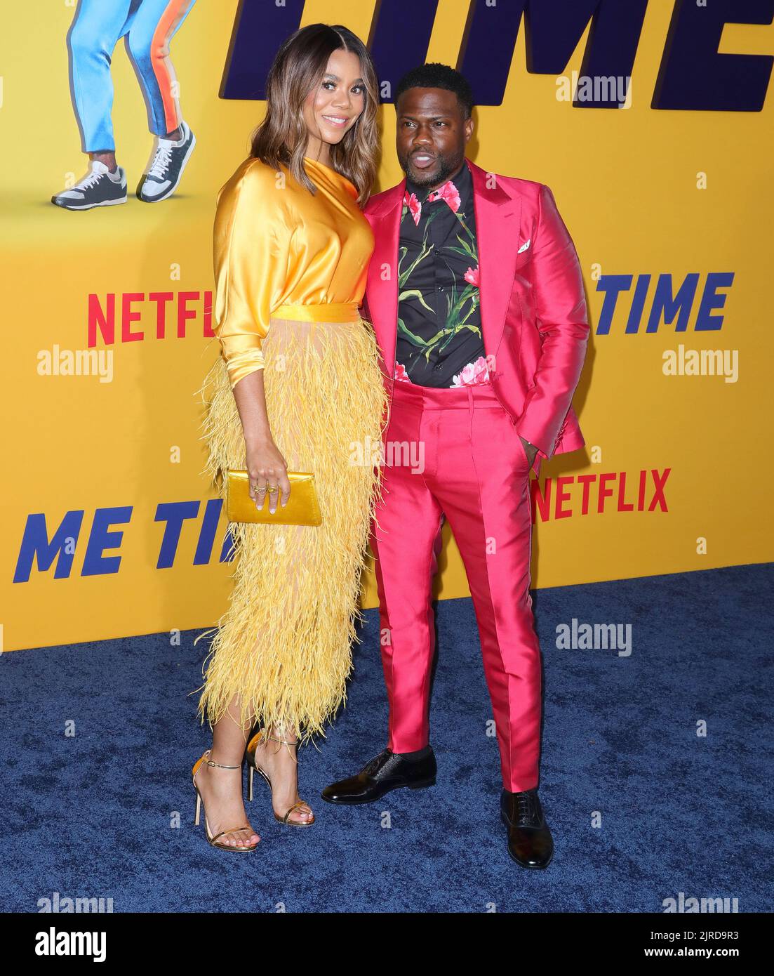 Westwood, USA. 23rd Aug, 2022. Kevin Hart, Regina Hall arrives at The ...