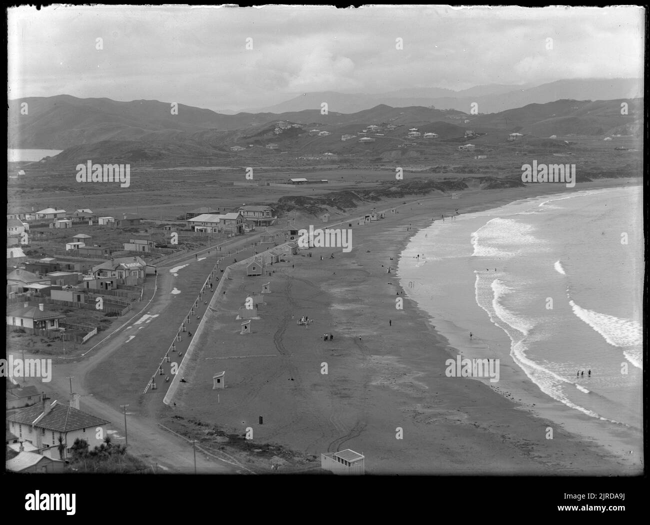 Lyall bay beach hi-res stock photography and images - Alamy