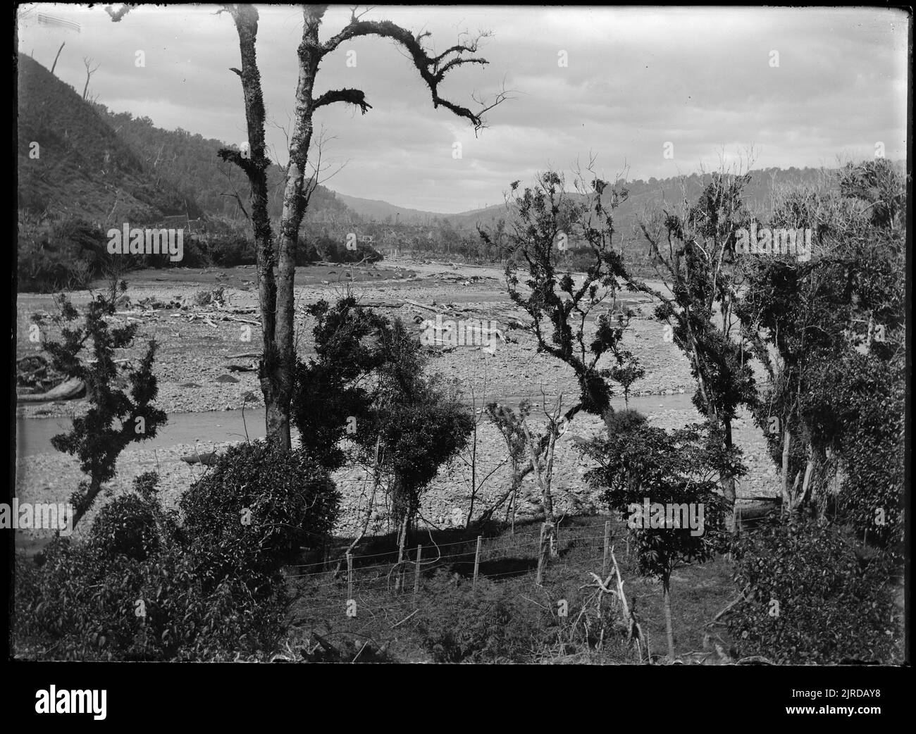 Horowhenua - Ohau Valley, by Leslie Adkin Stock Photo - Alamy