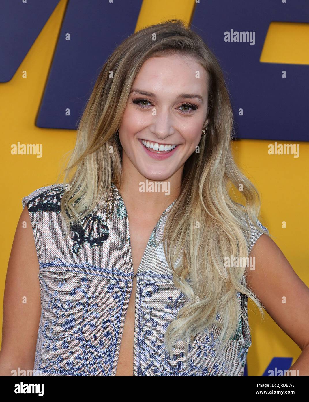 Westwood, USA. 23rd Aug, 2022. Michelle Deshon arrives at The premiere ...