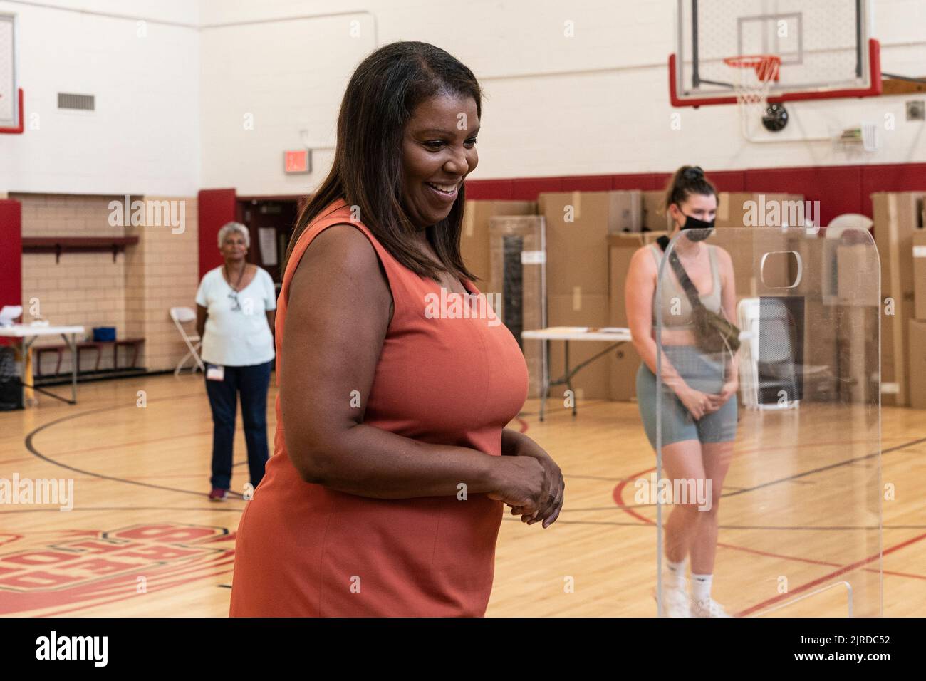 New York, New York, USA. 23rd Aug, 2022. New York State AG Letitia ...