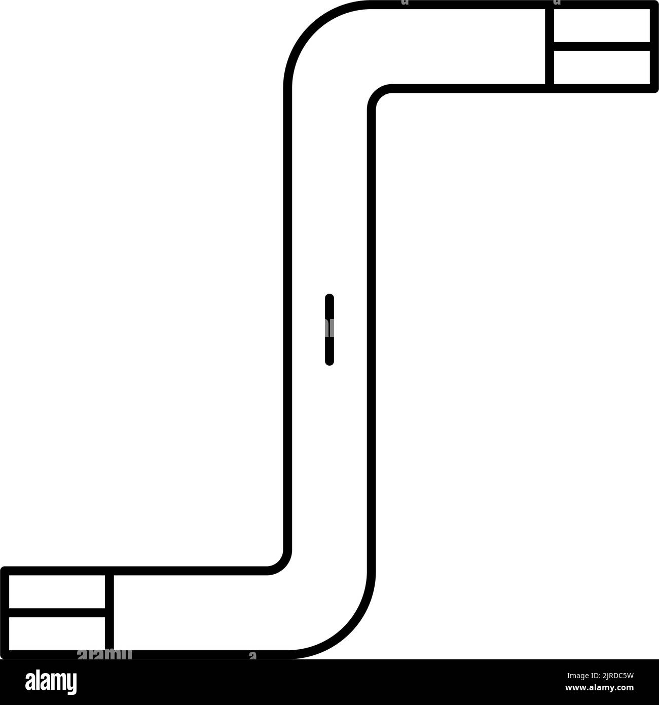 Furniture assembly icon outline Cut Out Stock Images & Pictures - Alamy