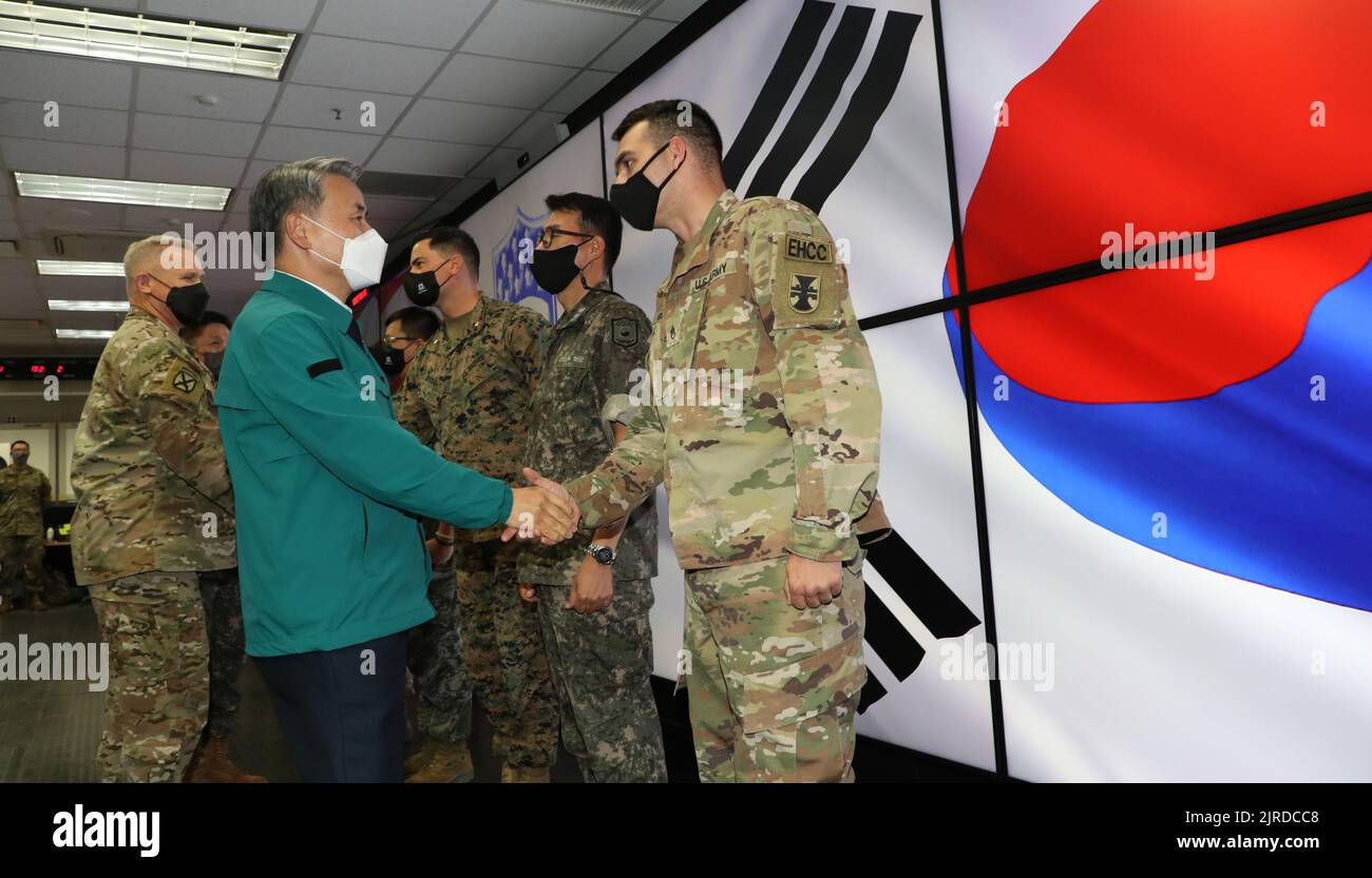 Sungnam, Gyeonggi, South Korea. 23rd Aug, 2022. Aug 23, 2022-Sungnam ...