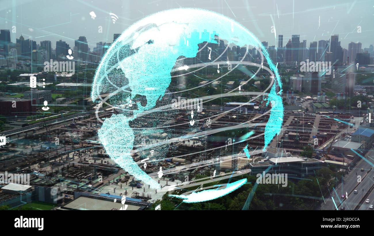 Factory automation robot aerial hi-res stock photography and images - Alamy