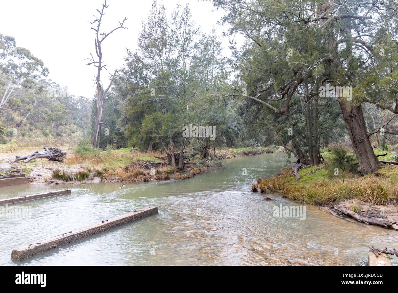 Abercrombie River in Abercrombie national park, near Goulburn,regional ...