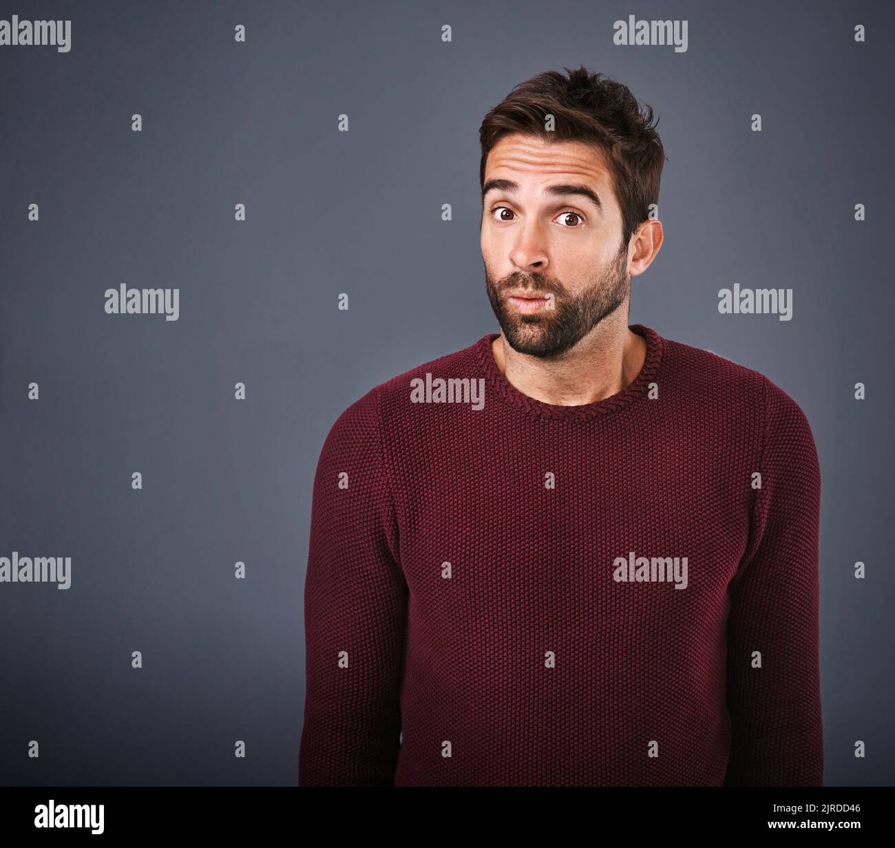 Surprised model hi-res stock photography and images - Alamy