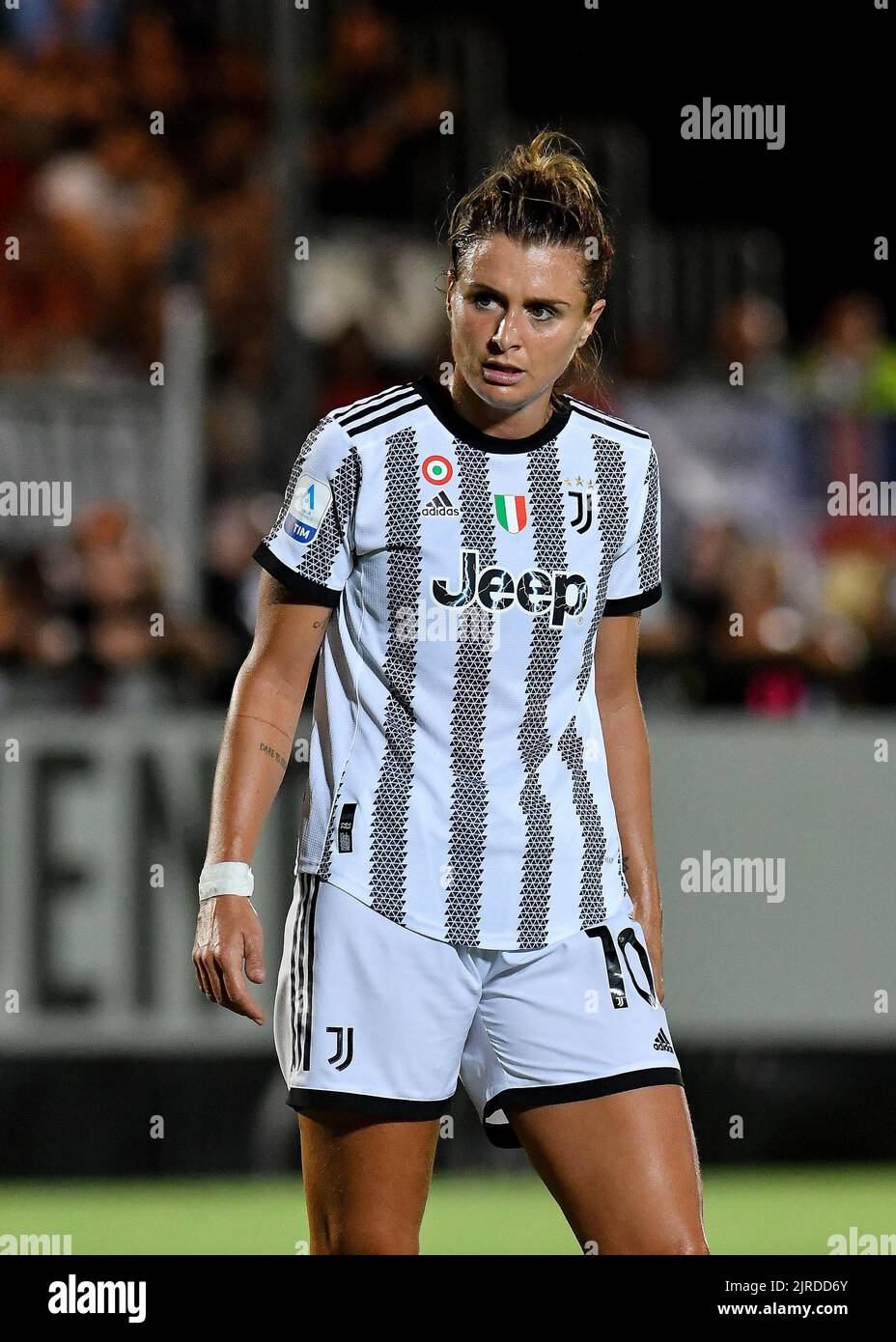 Cristiana Girelli of Juventus Women looks on during the UEFA Women's ...