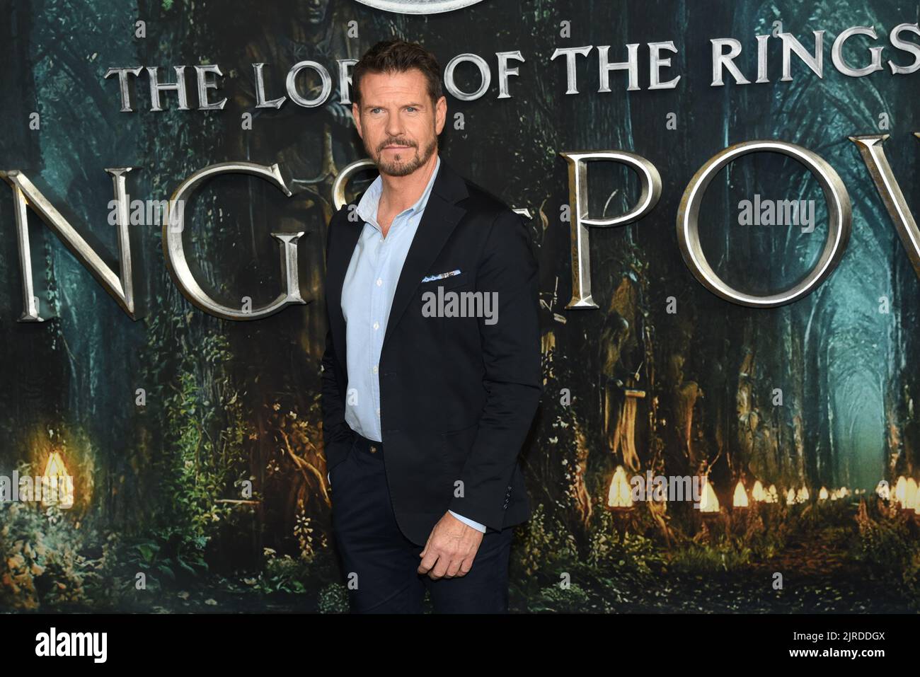 Lloyd Owen attends 'The Lord of the Rings: Rings of Power' TV show ...