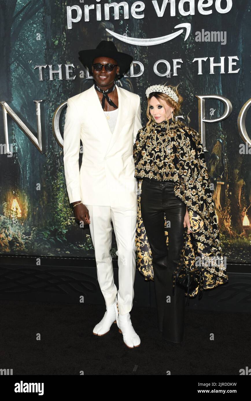 Roze Traore and Stacey Bendet attend 'The Lord of the Rings: Rings of ...