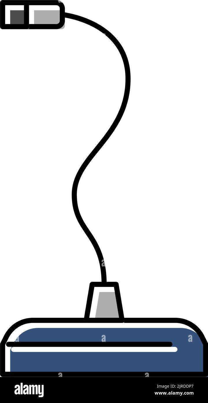 mike mic microphone color icon vector illustration Stock Vector Image ...