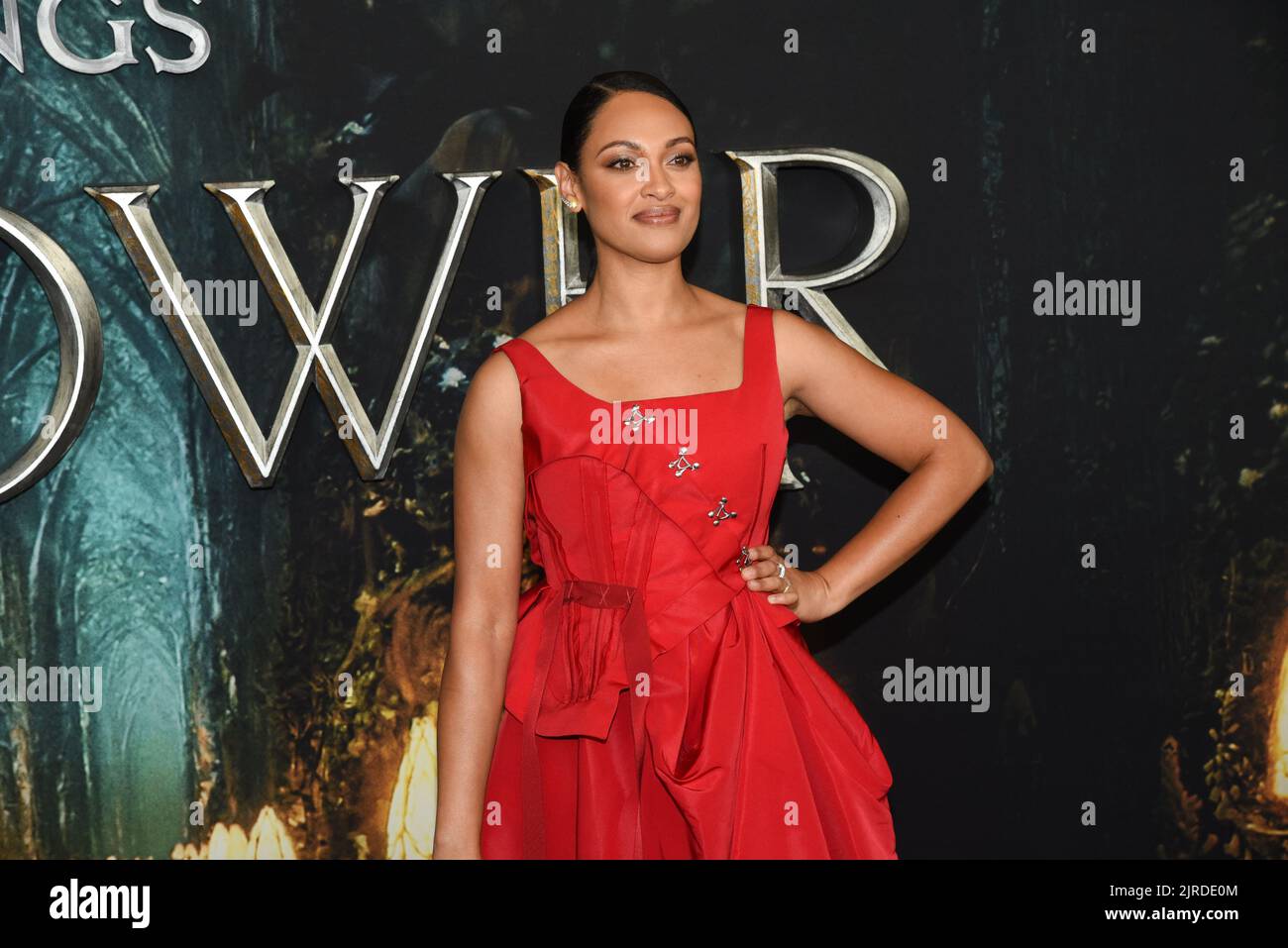Cynthia Addai-Robinson attends 'The Lord of the Rings: Rings of Power ...
