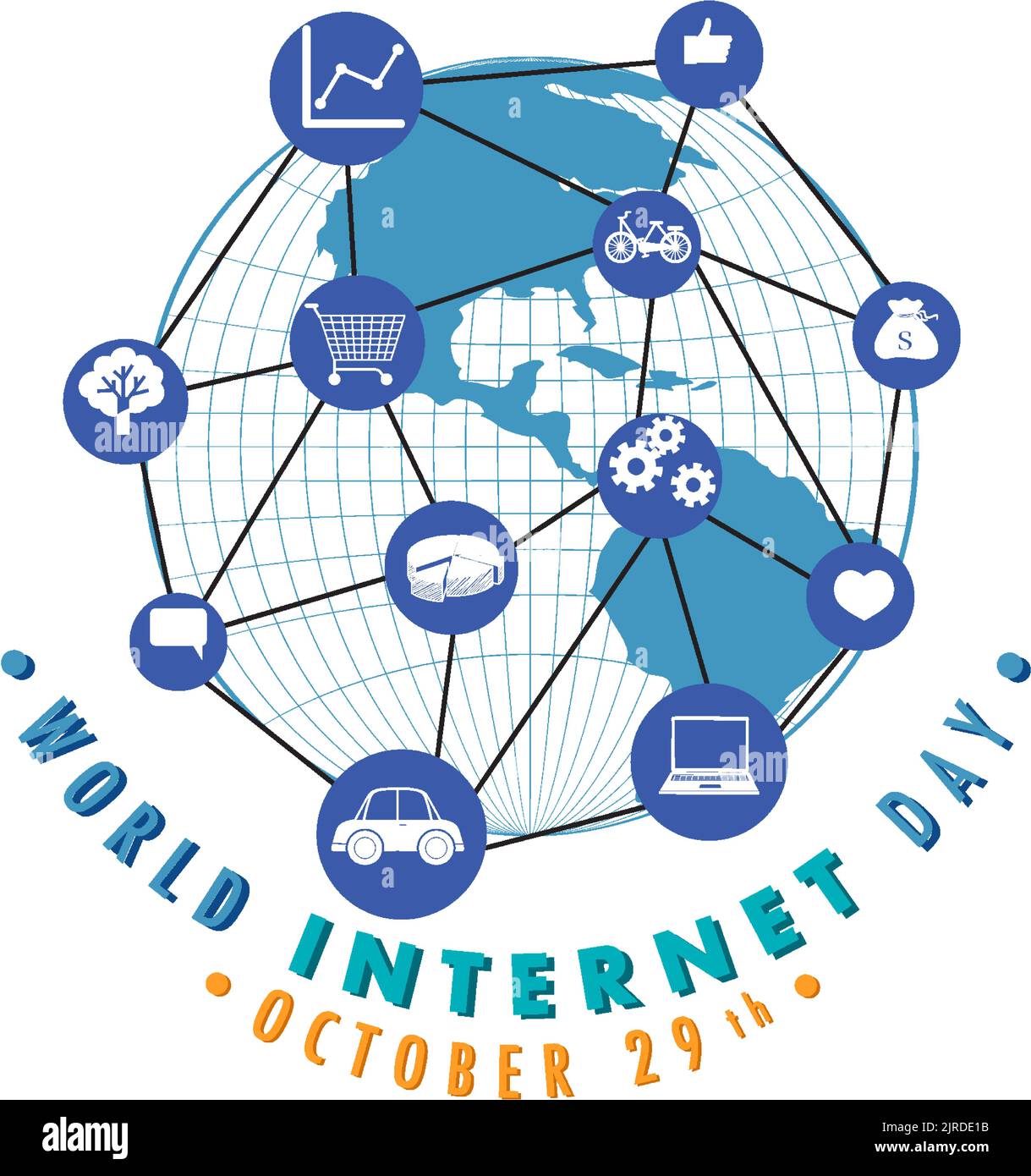 World Internet Day Banner Design illustration Stock Vector Image & Art ...