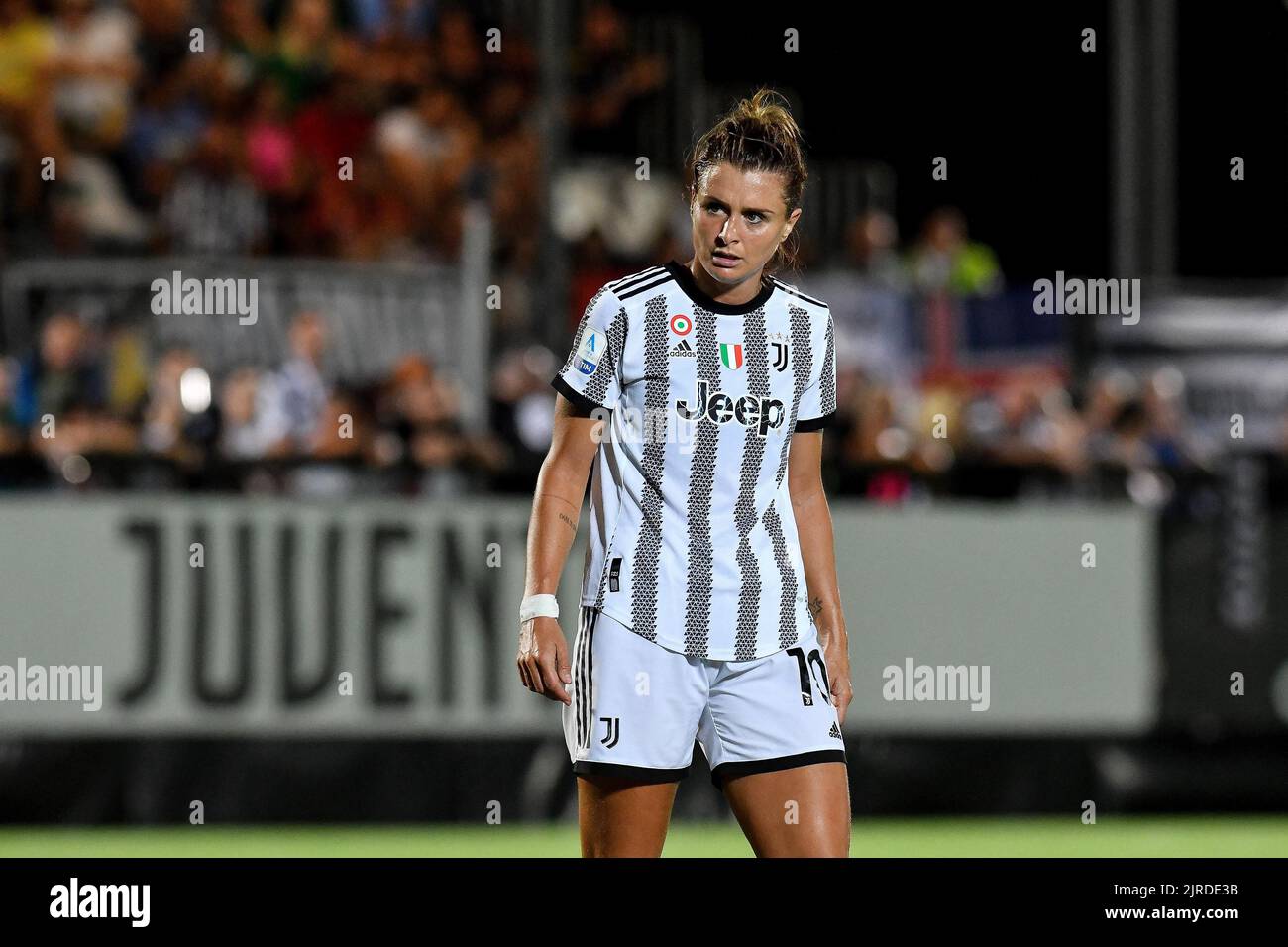 Cristiana Girelli of Juventus Women looks on during the UEFA Women's ...
