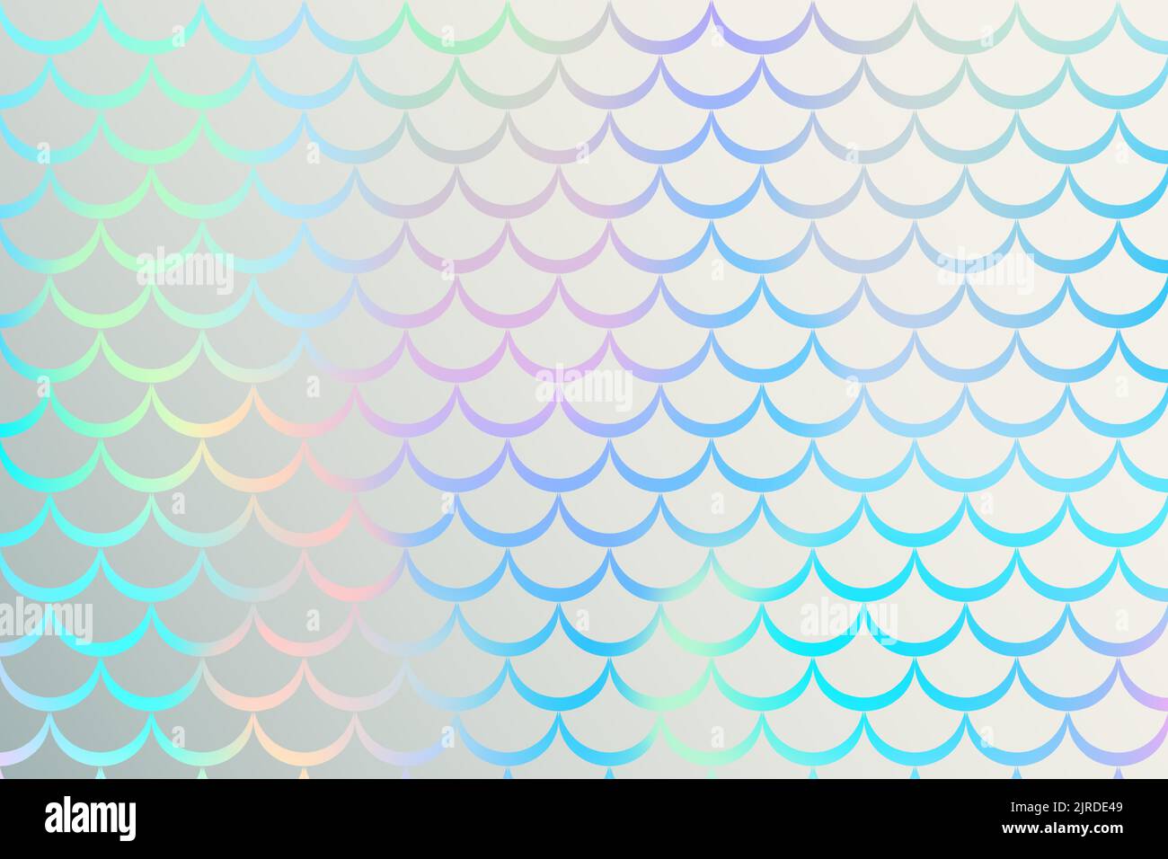 Mermaid rainbow background with scale and stars. Iridescent glitter ...