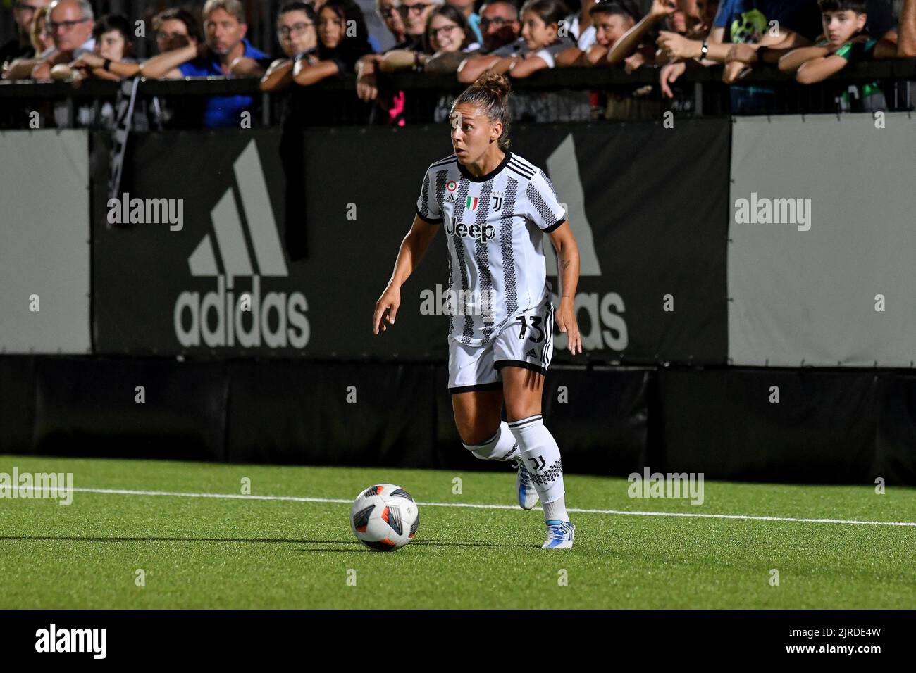 Lisa Boattin of Juventus Women in action during the UEFA Women's ...