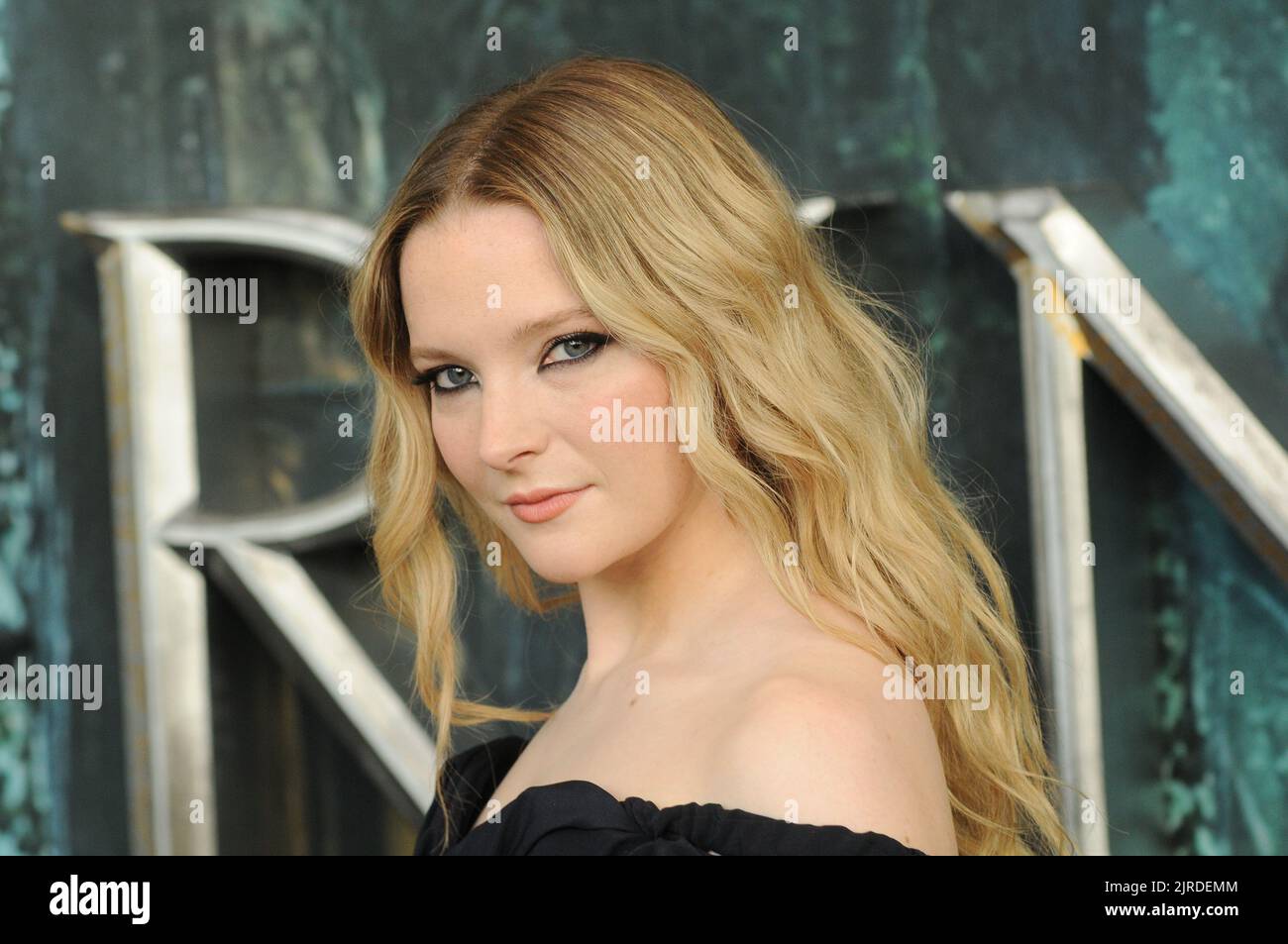 Morfydd Clark attends 'The Lord of the Rings: Rings of Power' TV show ...