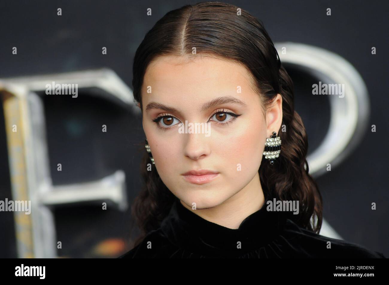 Fina Strazza attends 'The Lord of the Rings: Rings of Power' TV show ...