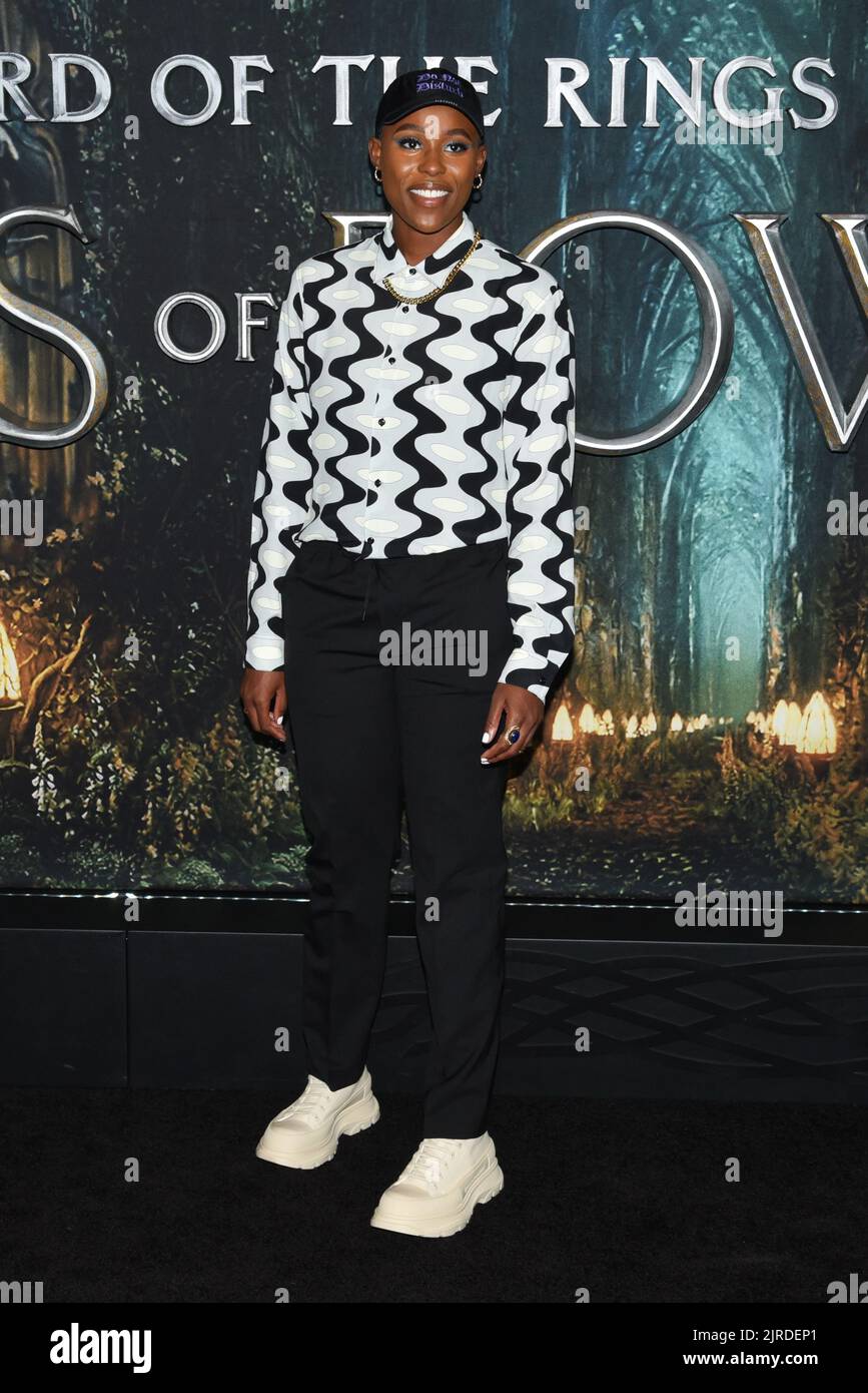 Jerrie Johnson attends 'The Lord of the Rings: Rings of Power' TV show ...