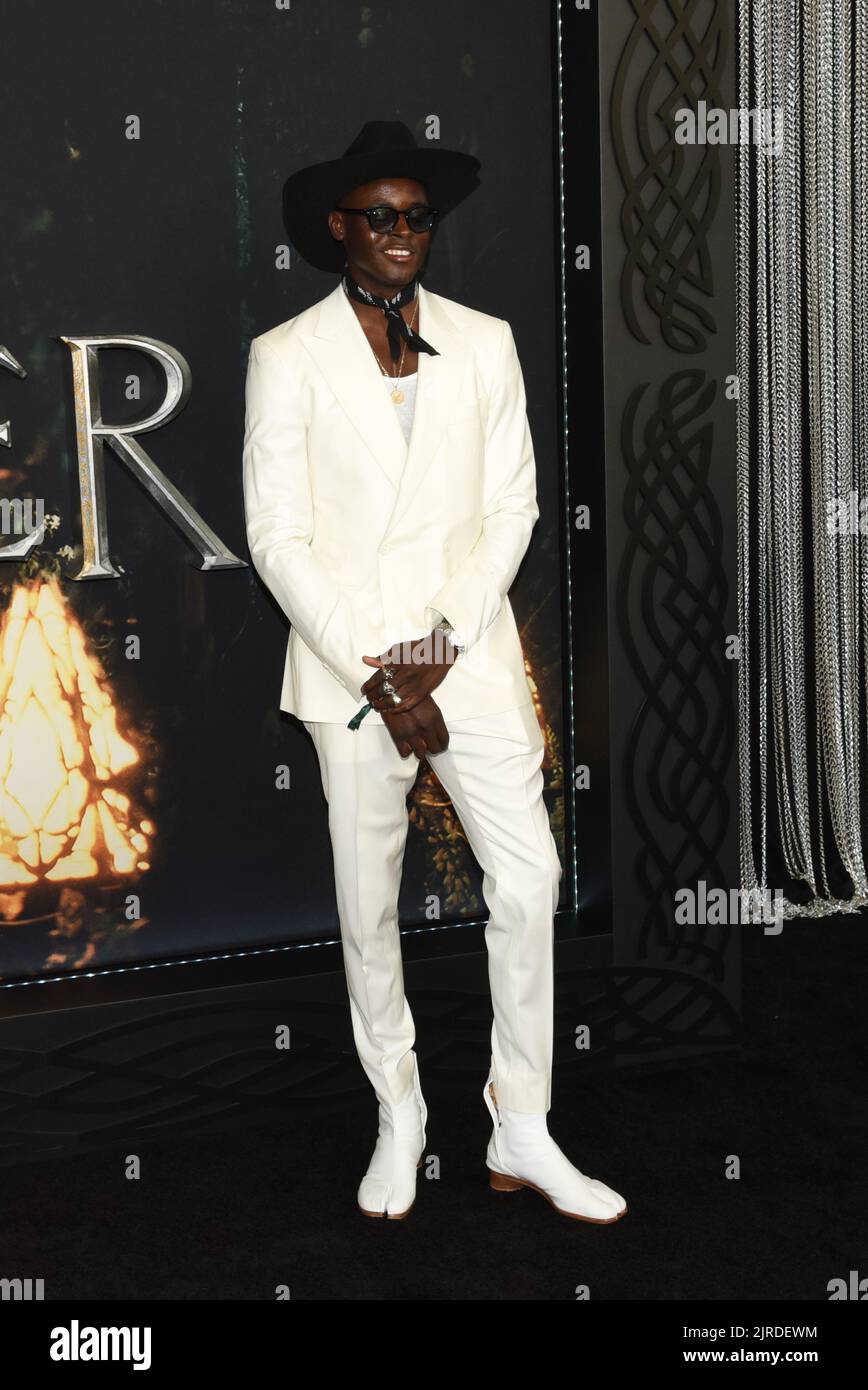 Roze Traore attends 'The Lord of the Rings: Rings of Power' TV show ...