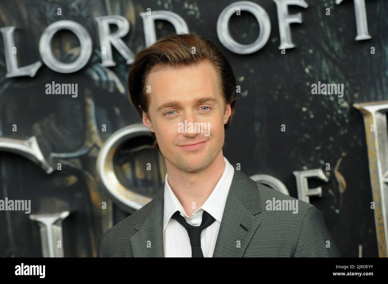 Leon Wadham attends 'The Lord of the Rings: Rings of Power' TV show ...