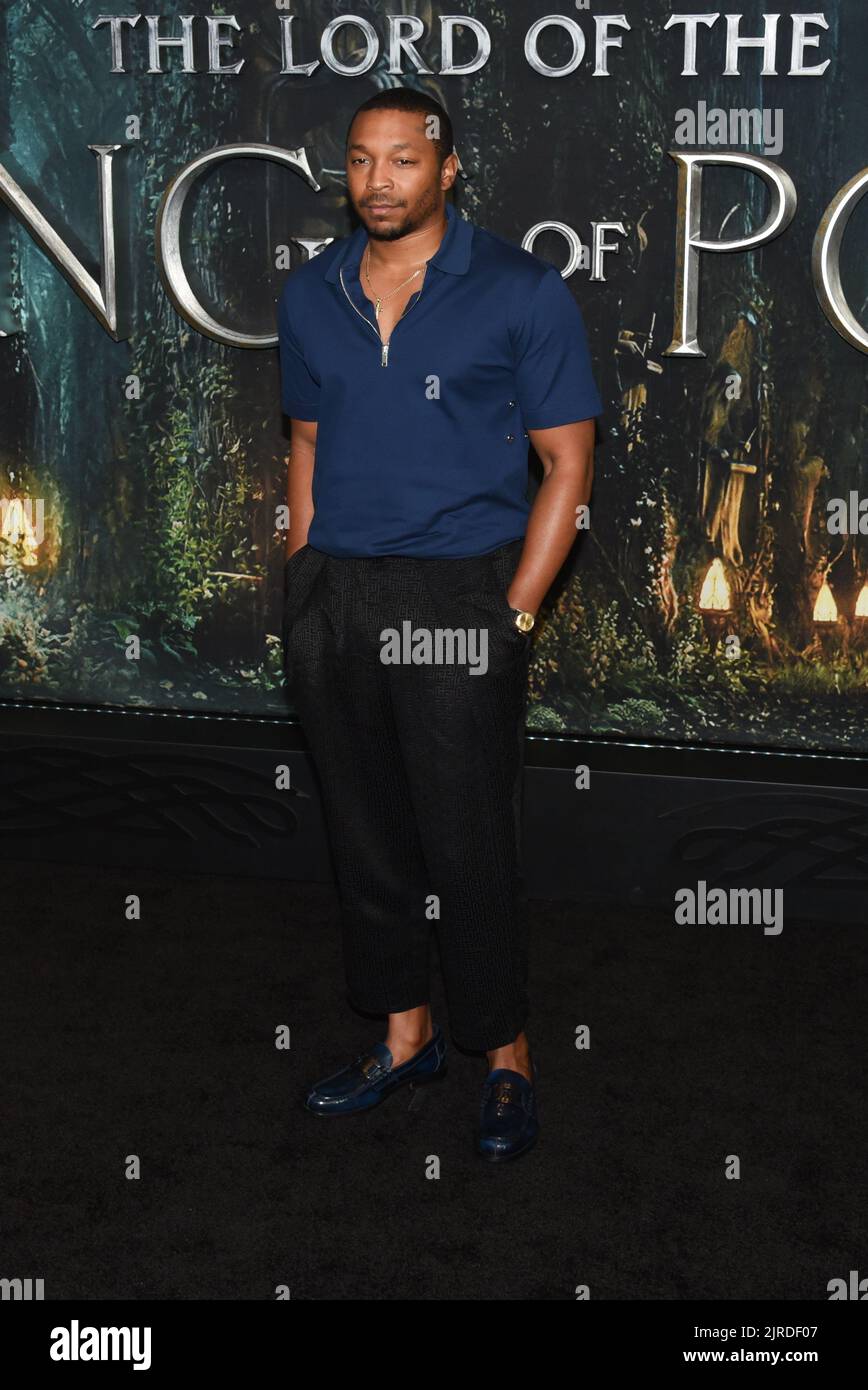 Malcolm M Mays attends 'The Lord of the Rings: Rings of Power' TV show ...