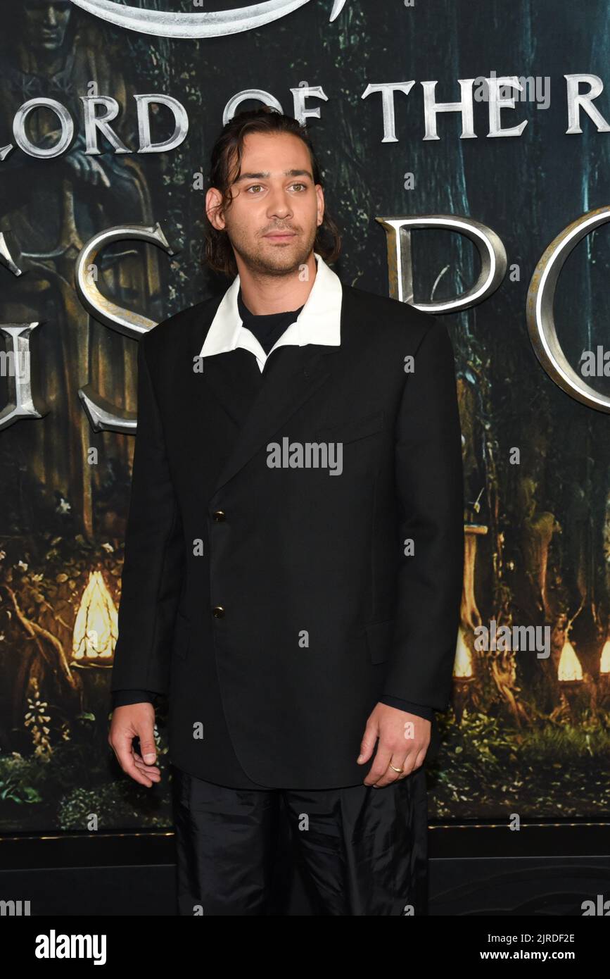 Maxim Baldry attends 'The Lord of the Rings: Rings of Power' TV show ...