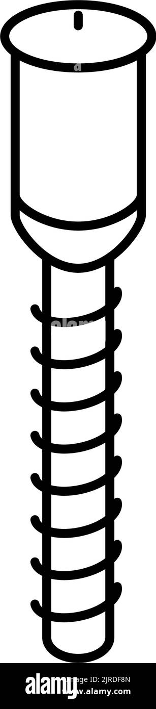 screw boards assembly line icon vector illustration Stock Vector Image ...