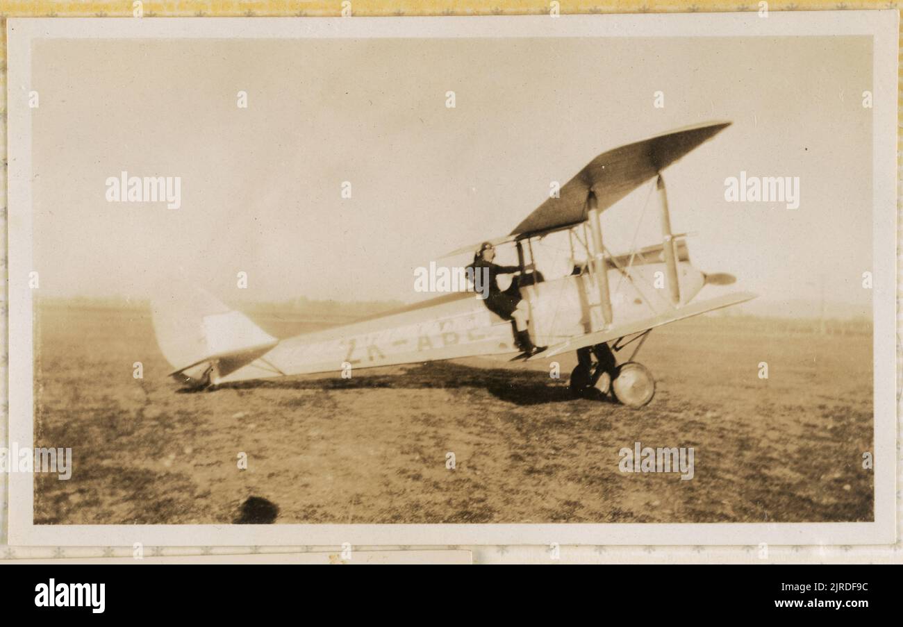 James Frederick Cane getting into a plane. From the album: James Cane ...
