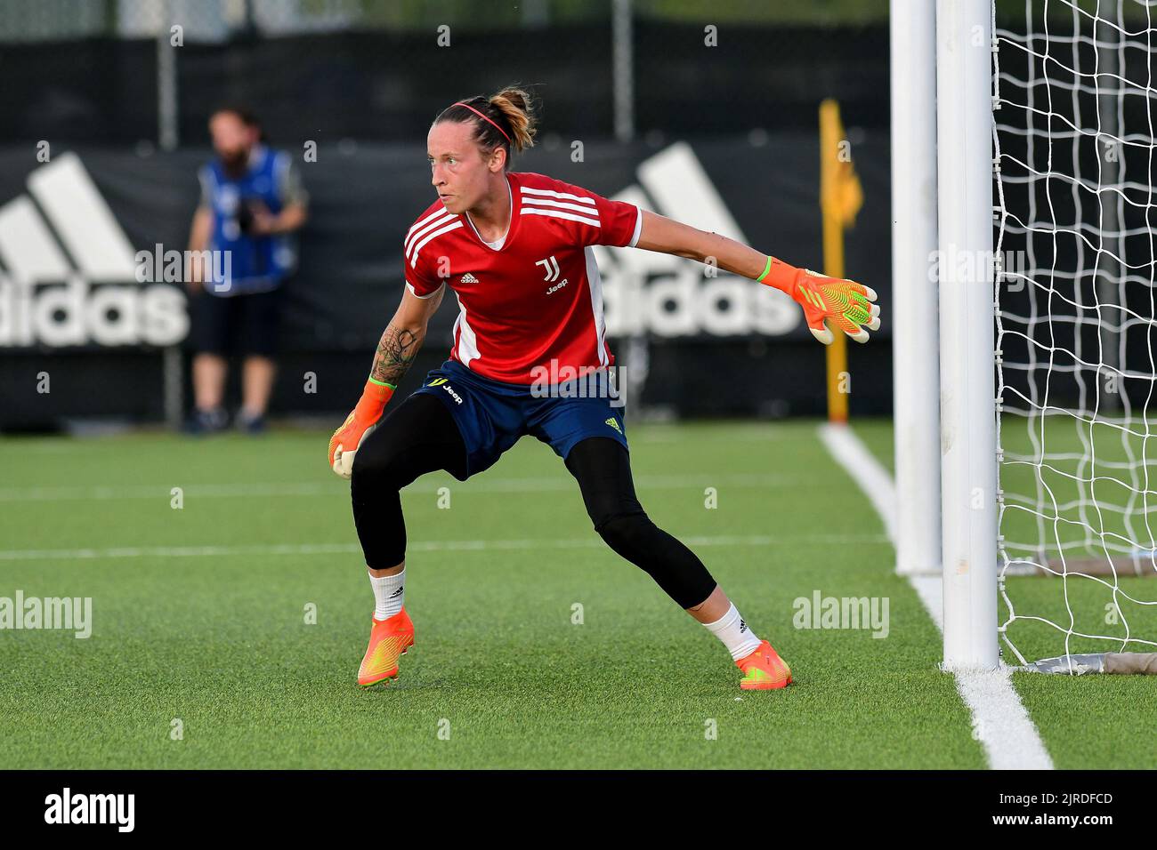 Pauline Peyraud Magnin Of Juventus Women Warms Up During The Uefa Womens Champions League Cp