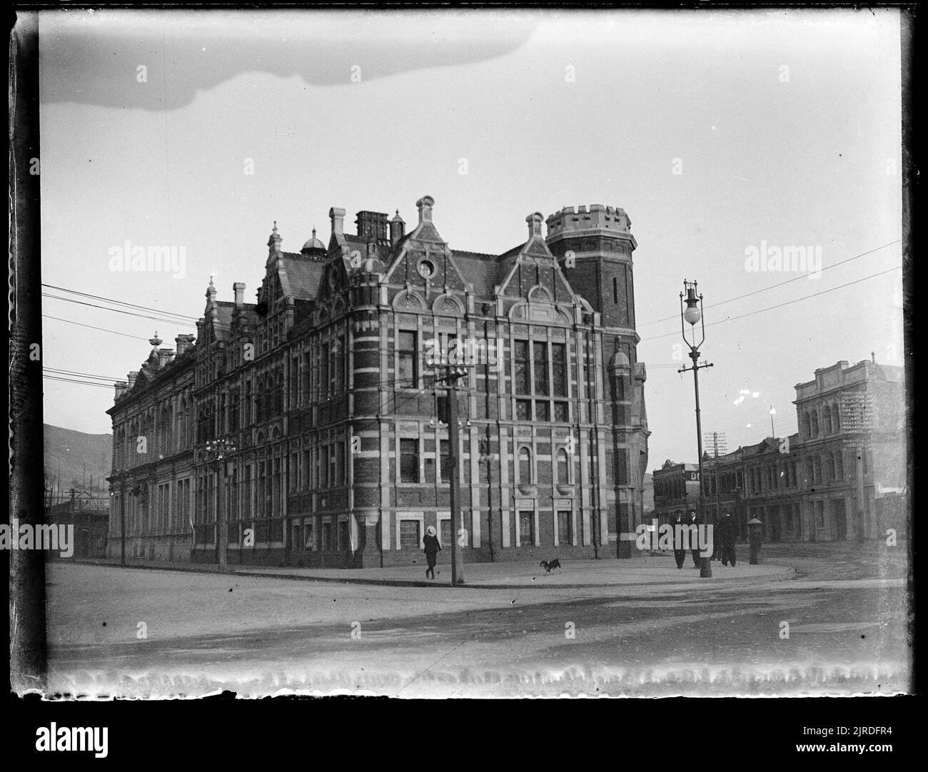 Public Library, Wellington - corner of Mercer Street and Wakefield ...