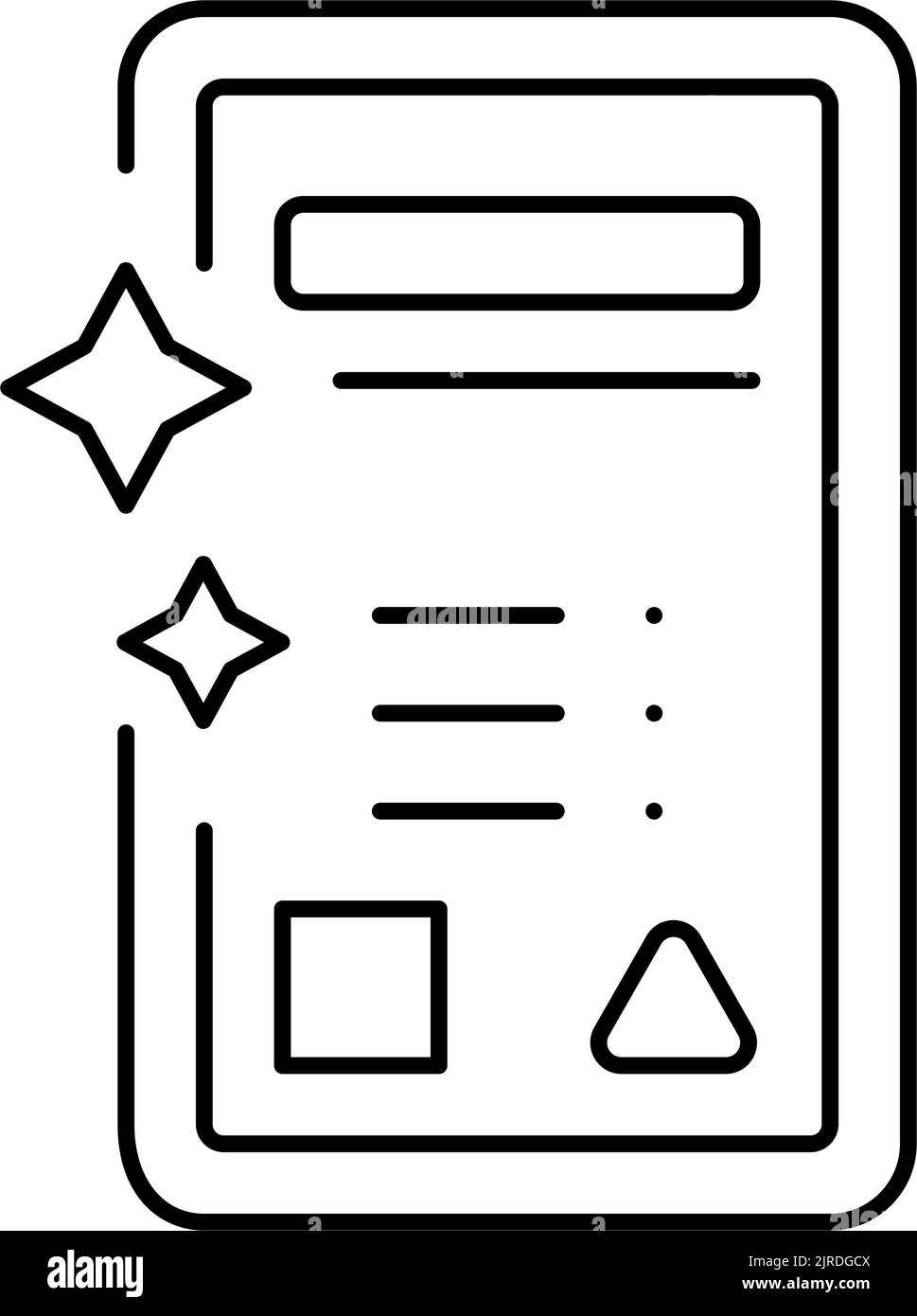 gold bar slot game line icon vector illustration Stock Vector Image ...