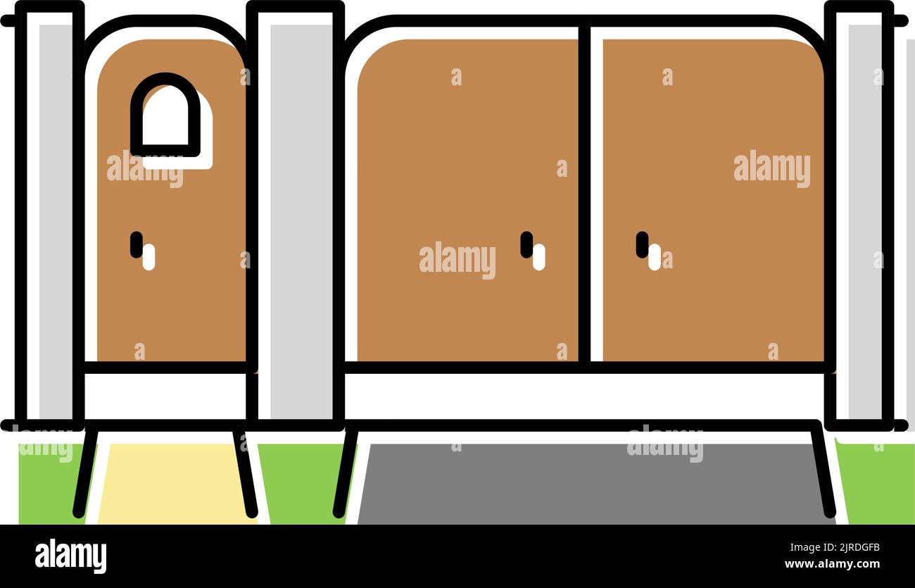 entrance fence color icon vector illustration Stock Vector Image & Art ...