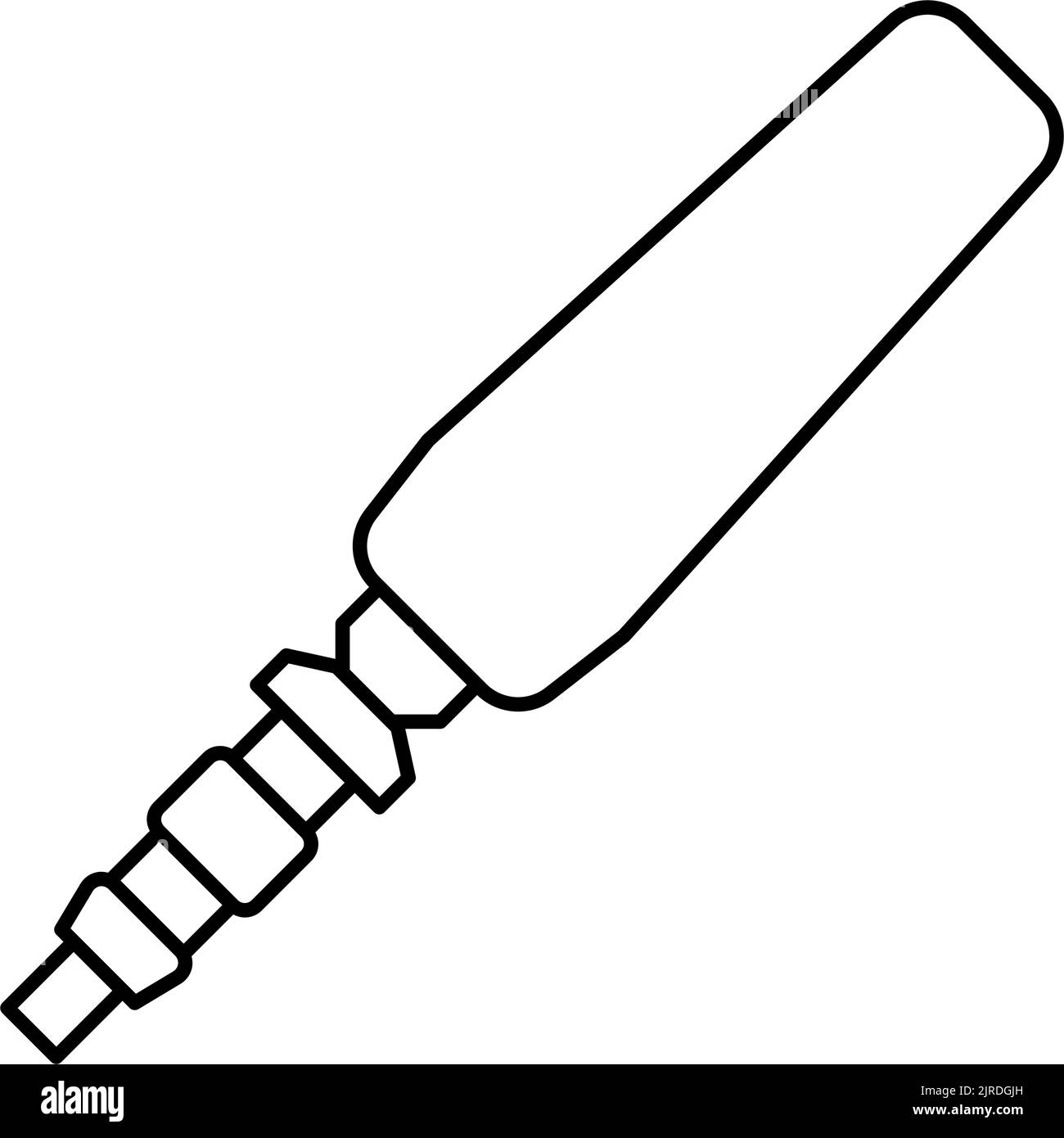 speech mic microphone line icon vector illustration Stock Vector Image ...