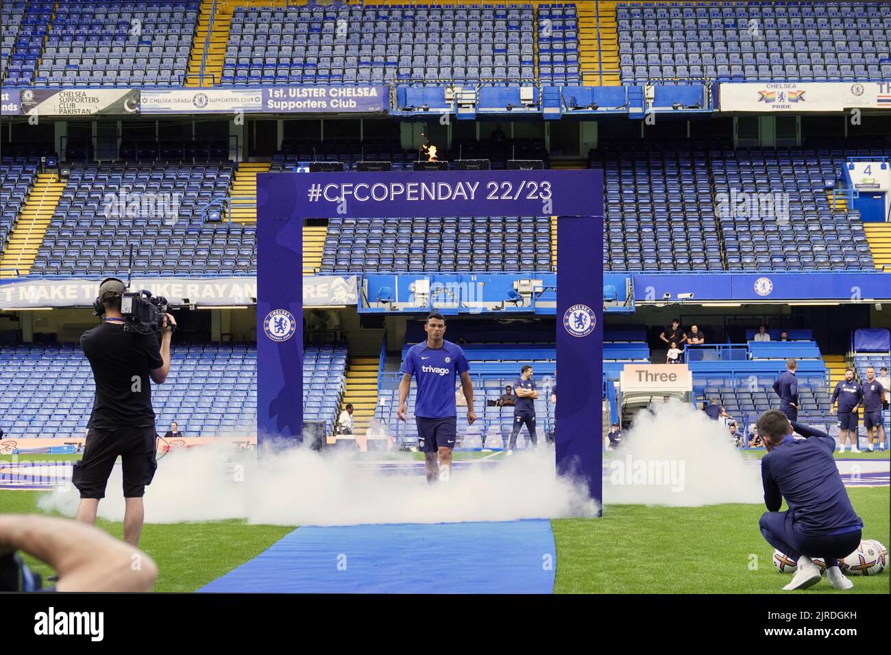 Fulham, London, UK. 23rd Aug, 2022. Chelsea Football Club first team ...