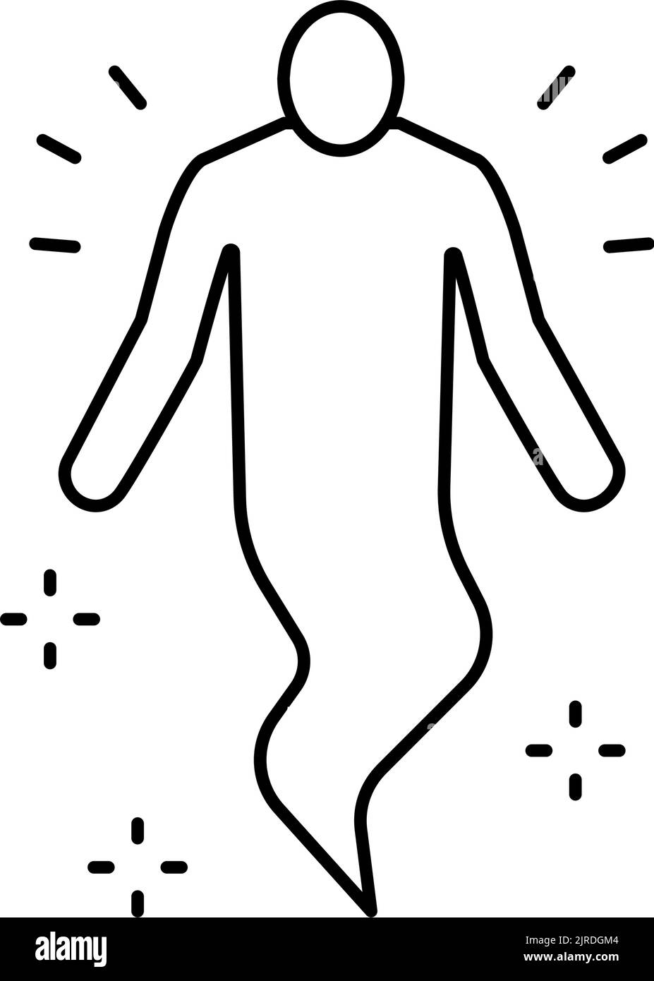 soul human line icon vector illustration Stock Vector Image & Art - Alamy