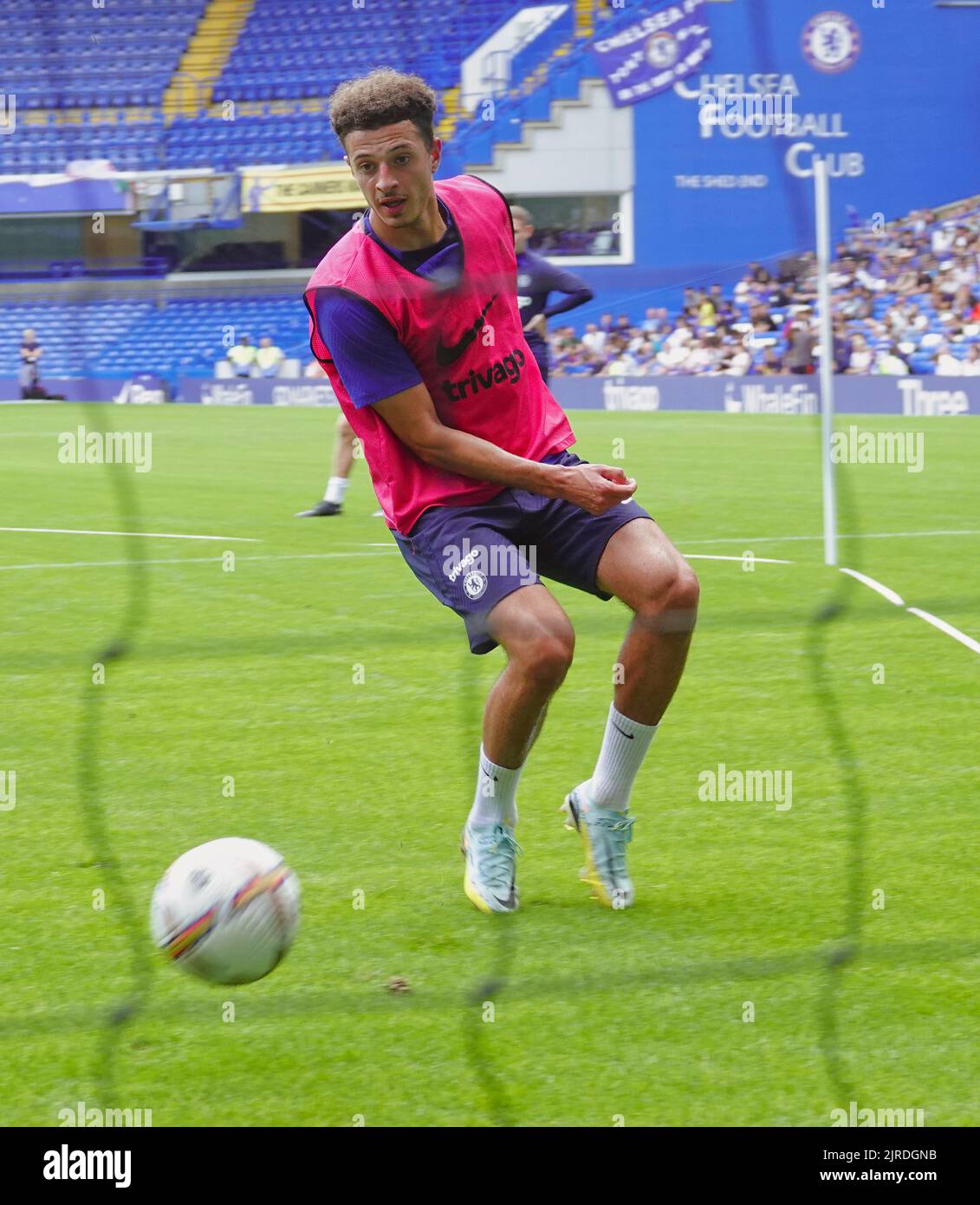 Fulham, London, UK. 23rd Aug, 2022. Chelsea Football Club first team ...
