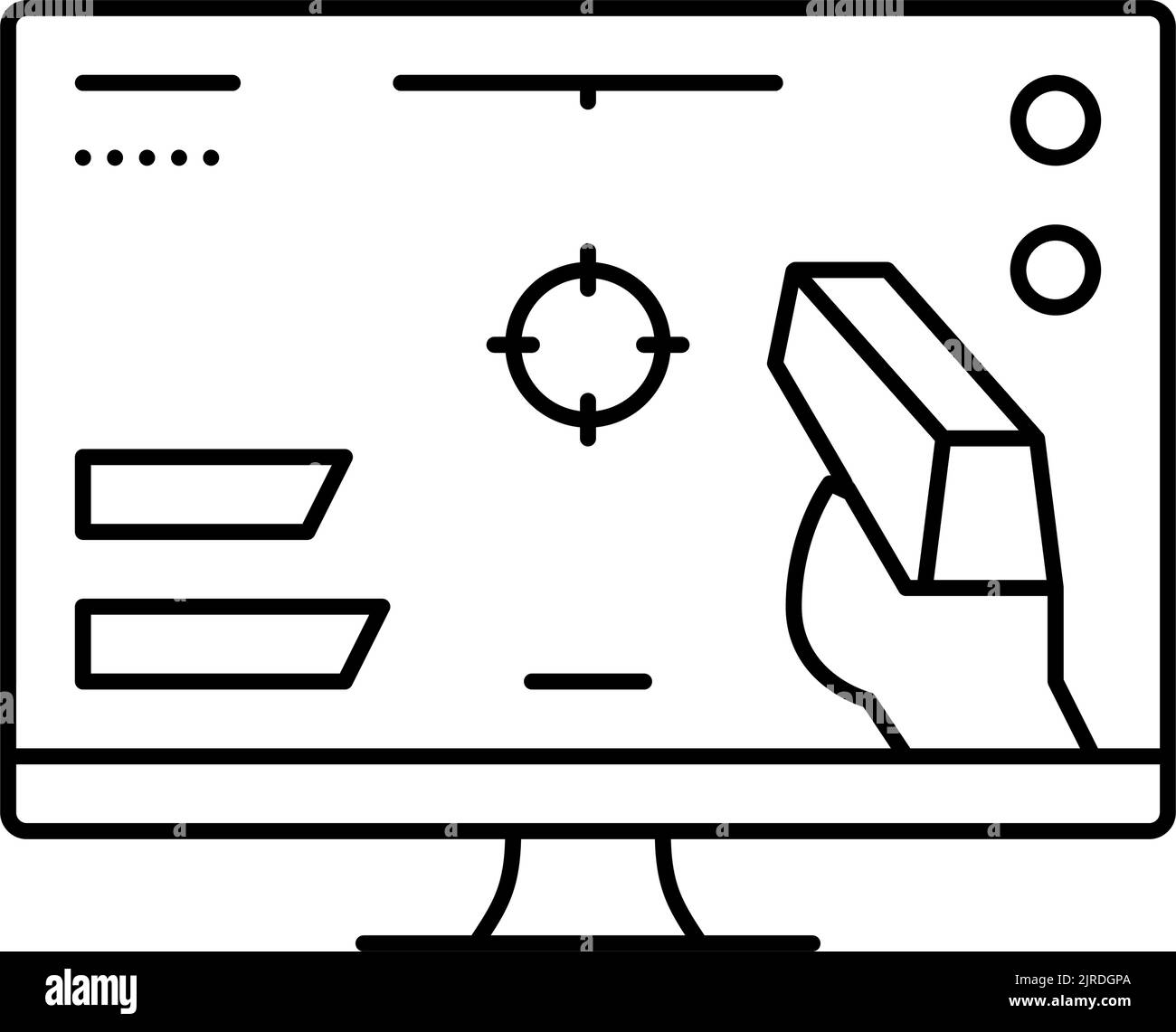Game console gun Black and White Stock Photos & Images - Alamy