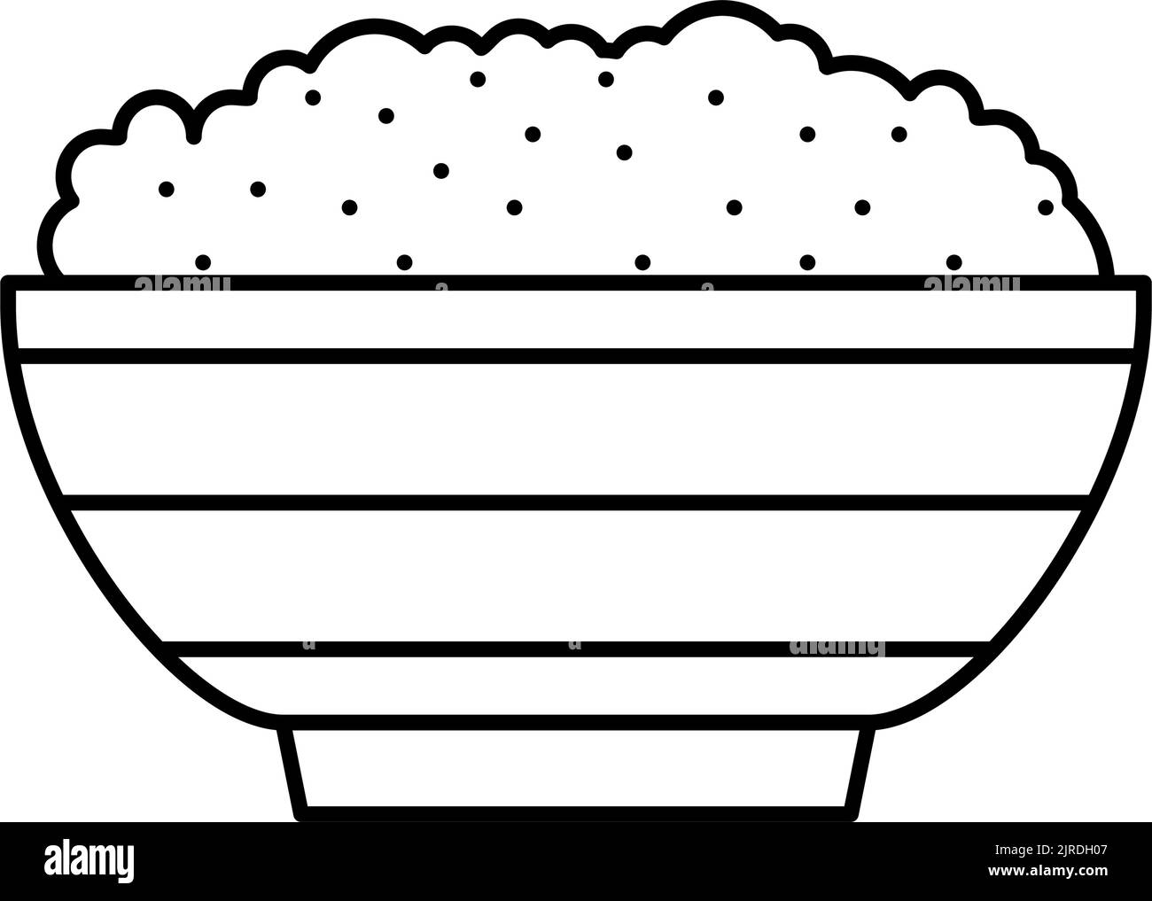 arborio rice line icon vector illustration Stock Vector Image & Art - Alamy