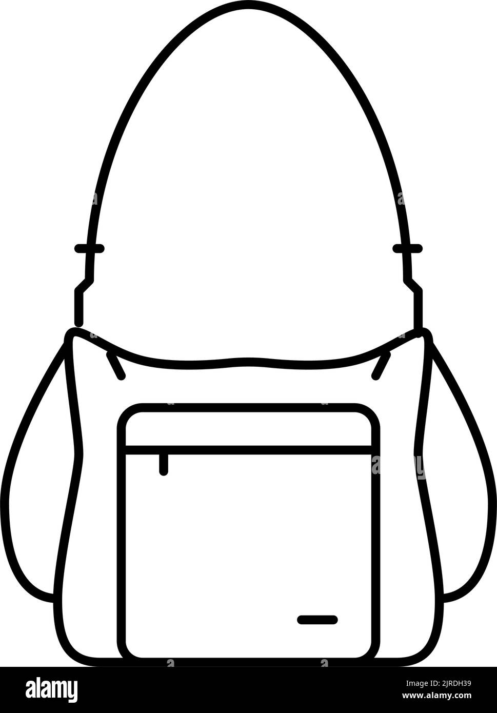 hand bag woman line icon vector illustration Stock Vector Image & Art ...