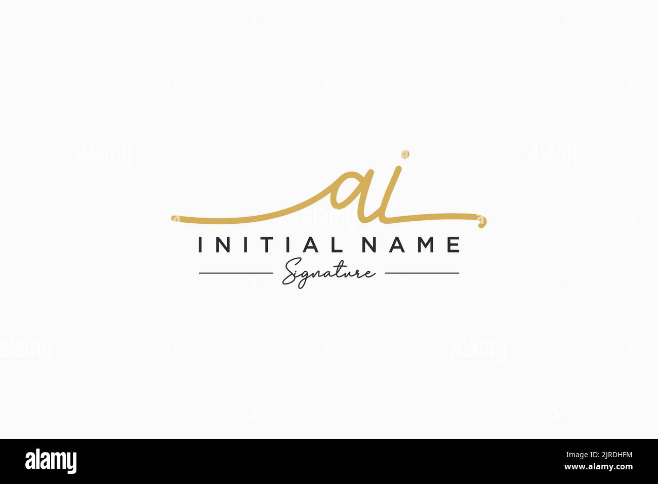 Letter ai logo Cut Out Stock Images & Pictures - Alamy